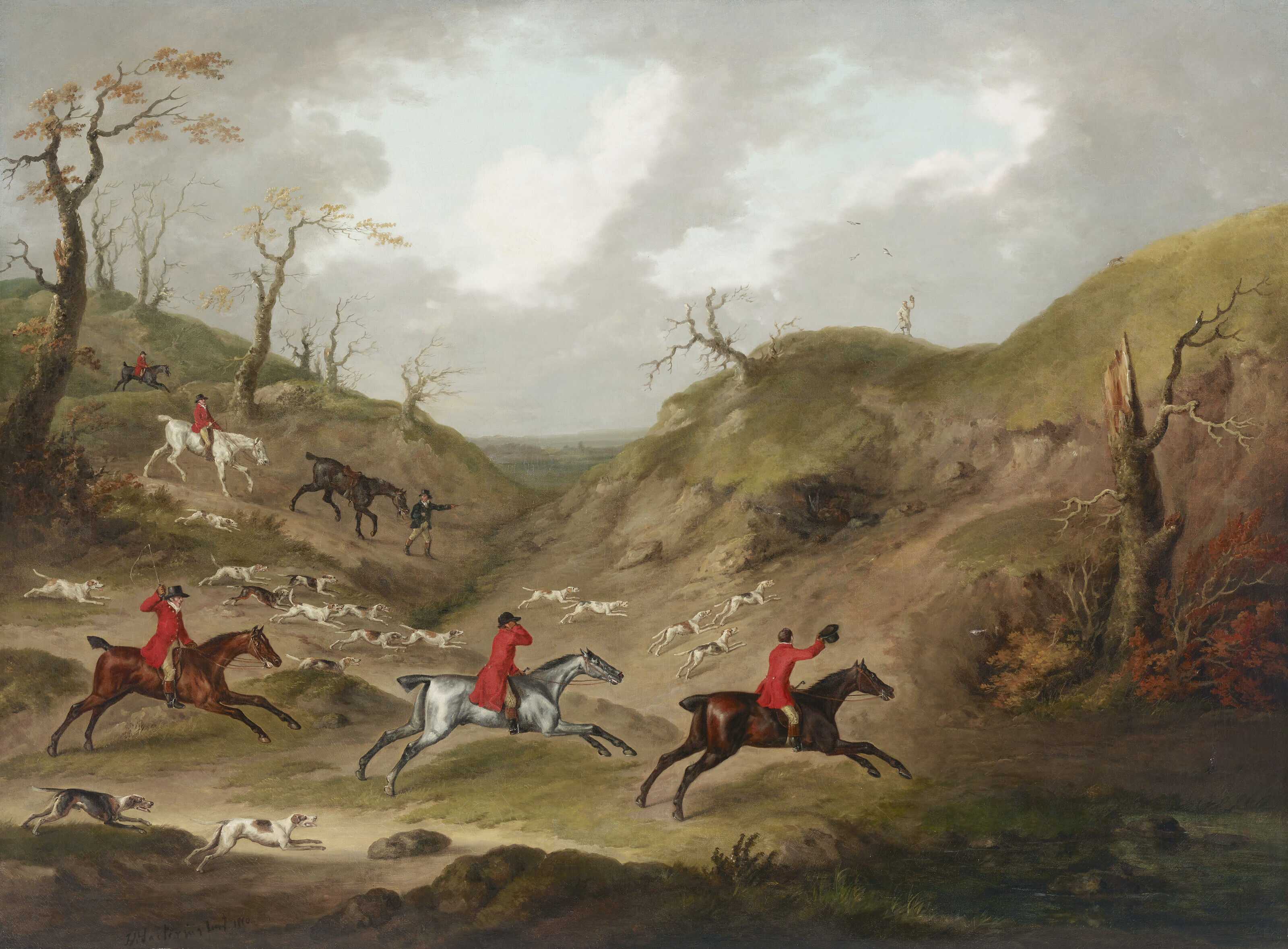 JOHN NOST SARTORIUS (BRITISH, 1759-1828), Full Cry | Christie’s