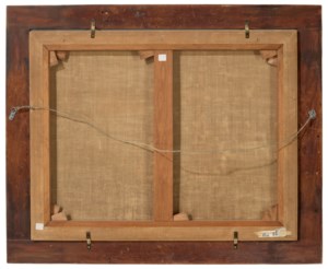 THOMAS BIRCH (1779-1851), An American Merchantman Backing Her Sails As She Heaves-to Off A Rocky ...