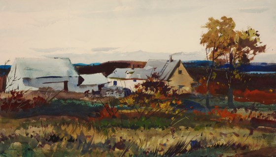 ANDREW WYETH (1917-2009), Hill Farm | Christie's