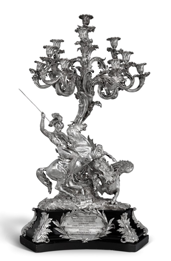 THE EMPEROR'S PLATE, ASCOT, 1846: AN IMPORTANT VICTORIAN SILVER ...