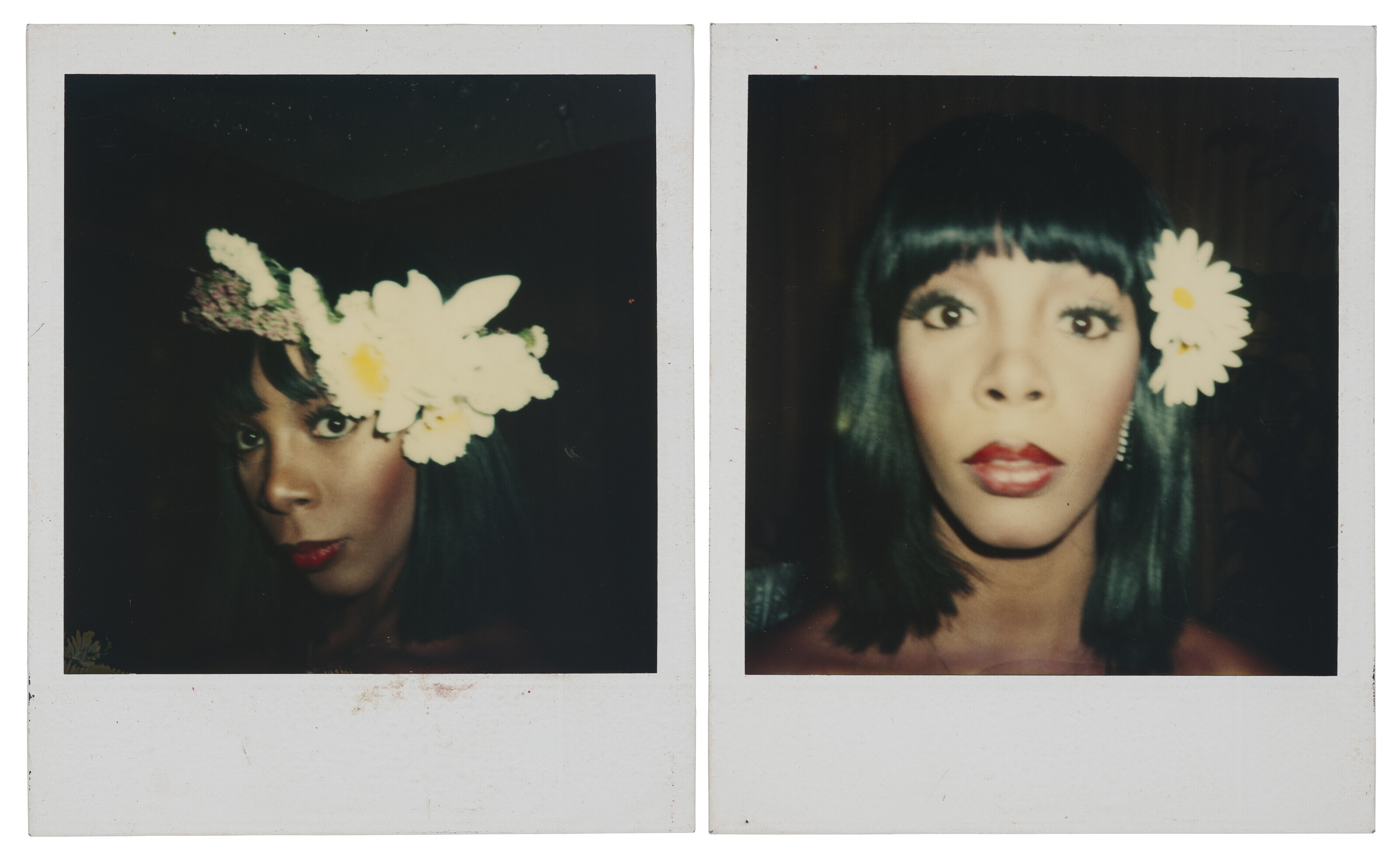 TWO POLAROIDS OF DONNA SUMMER, CIRCA OCTOBER 1978 | Christie’s