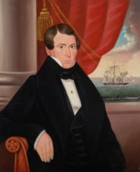 ISAAC SHEFFIELD (1807-1845), A PAIR OF PORTRAITS OF CAPTIAN JOHN ...