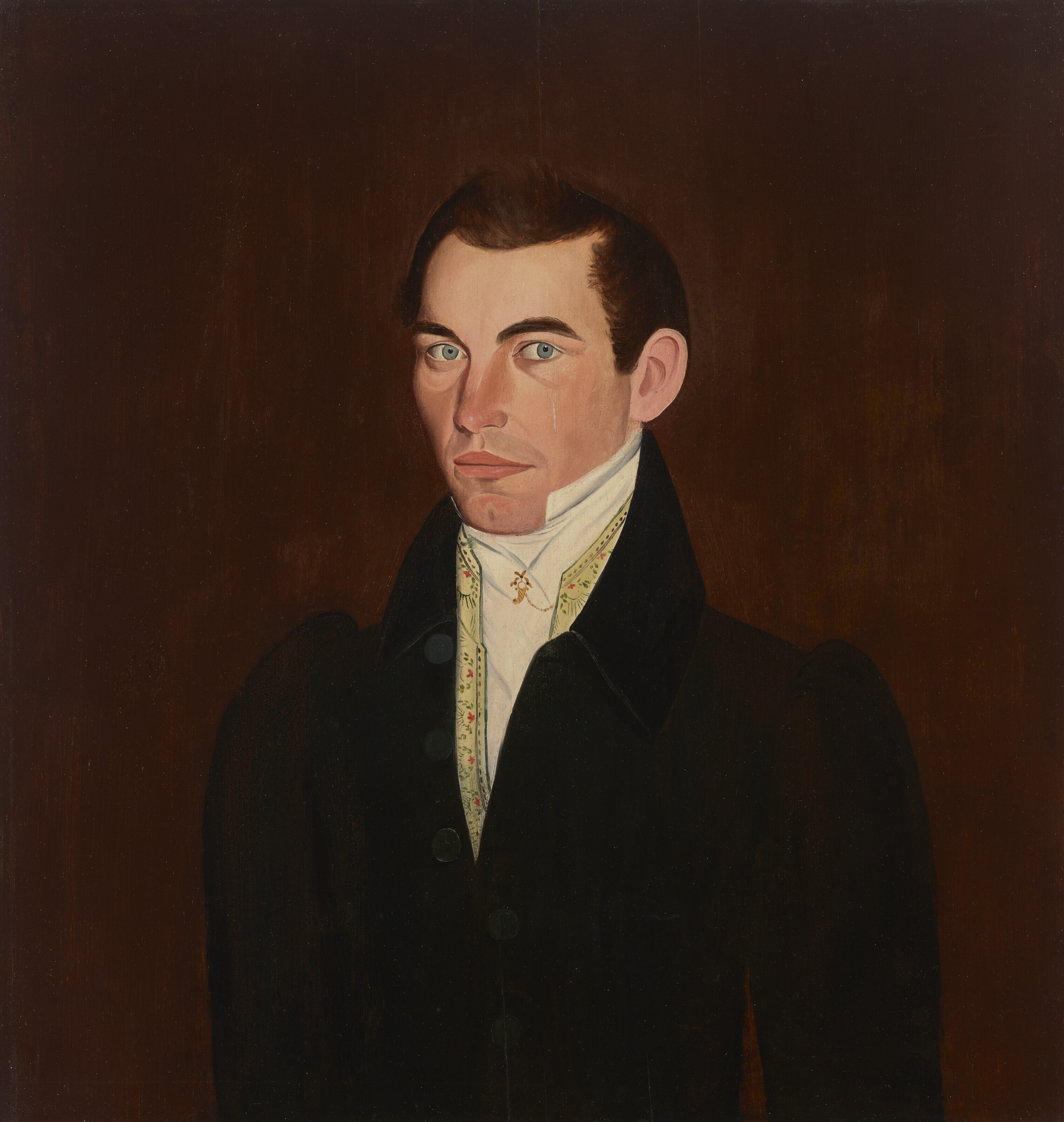 ISAAC SHEFFIELD (1807-1845), A PAIR OF PORTRAITS OF CAPTIAN JOHN ...