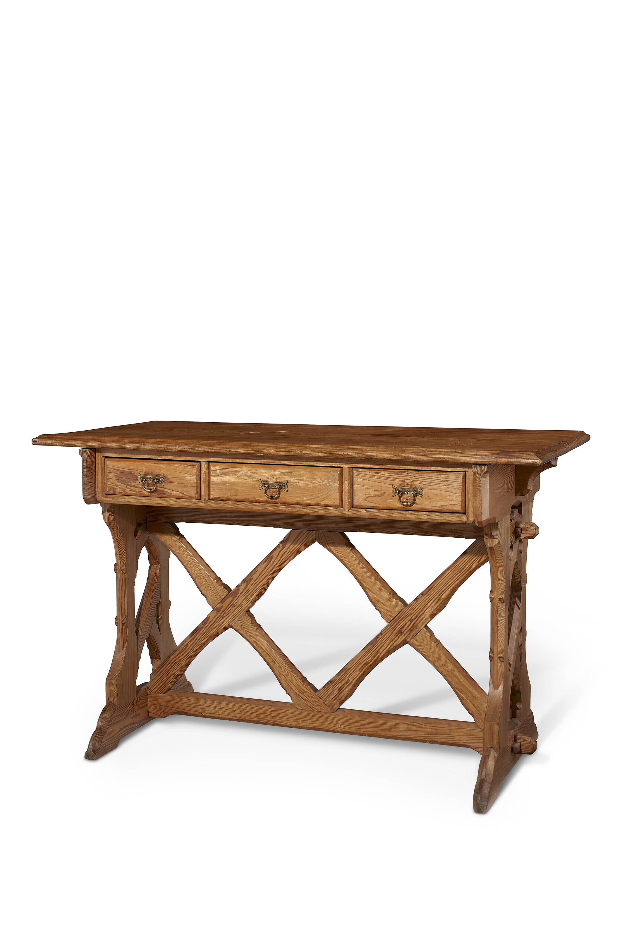 A GOTHIC REVIVAL PINE SIDE TABLE, 19TH/20TH CENTURY | Christie’s