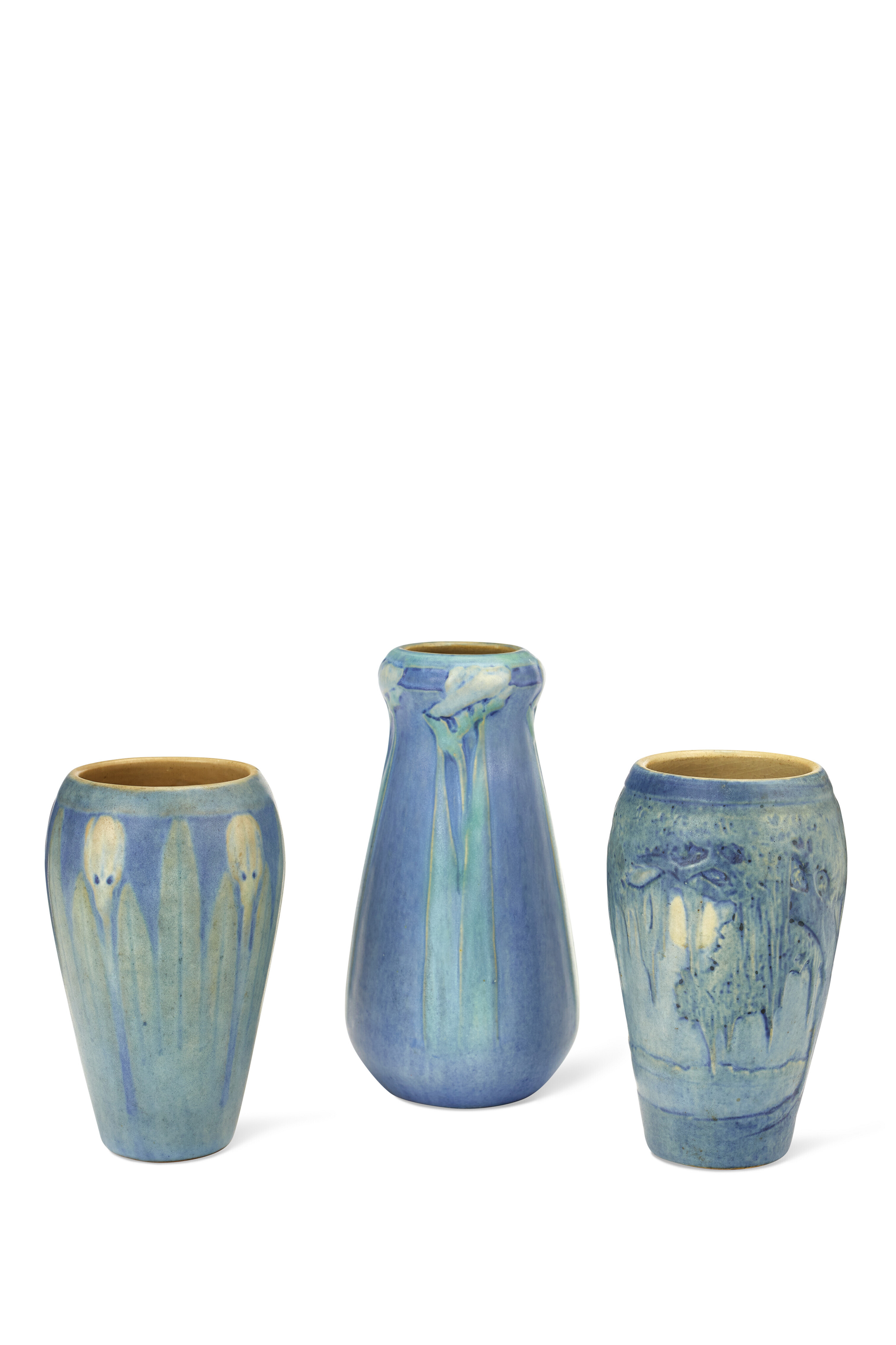 NEWCOMB COLLEGE POTTERY, Three vases, circa 1922-1927 | Christie’s