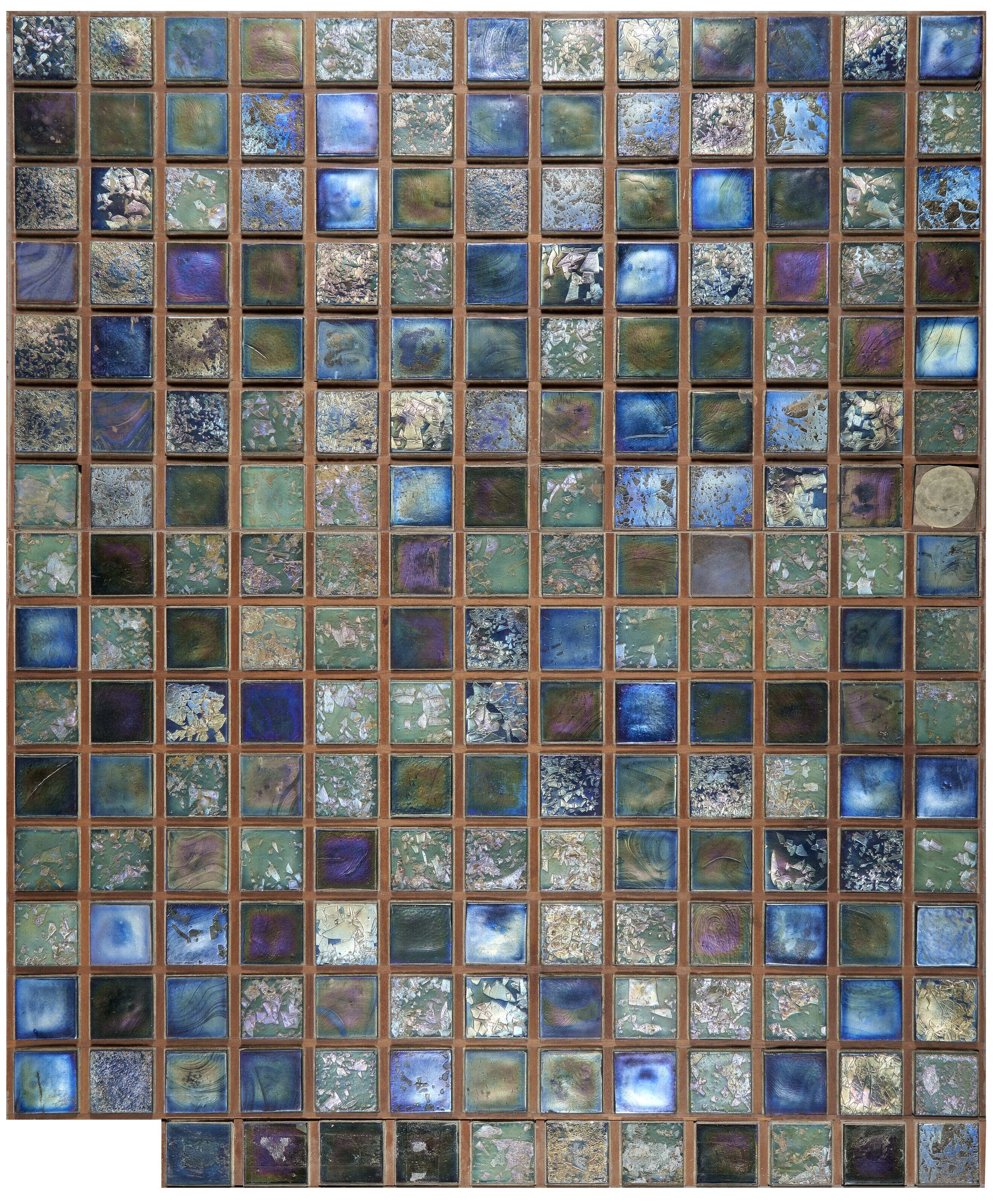 TIFFANY STUDIOS, Group of Mounted Tiles, circa 1910 | Christie’s