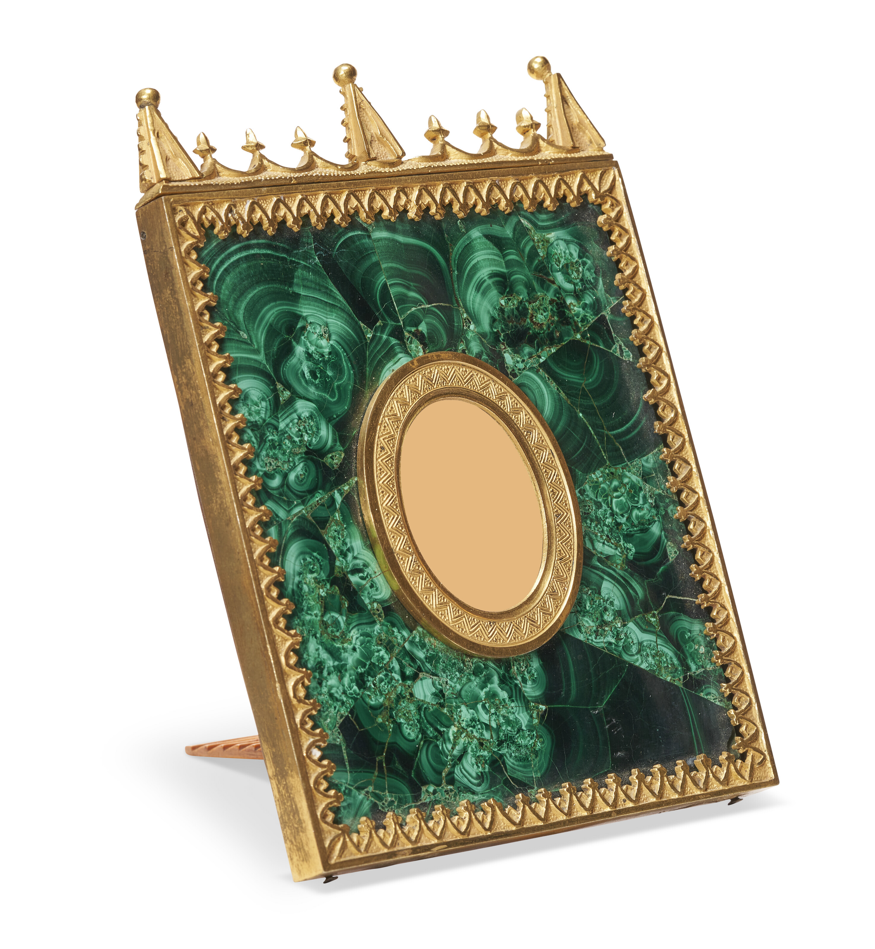 A MALACHITE AND ORMOLU FRAME, PROBABLY RUSSIAN, 19TH CENTURY | Christie’s