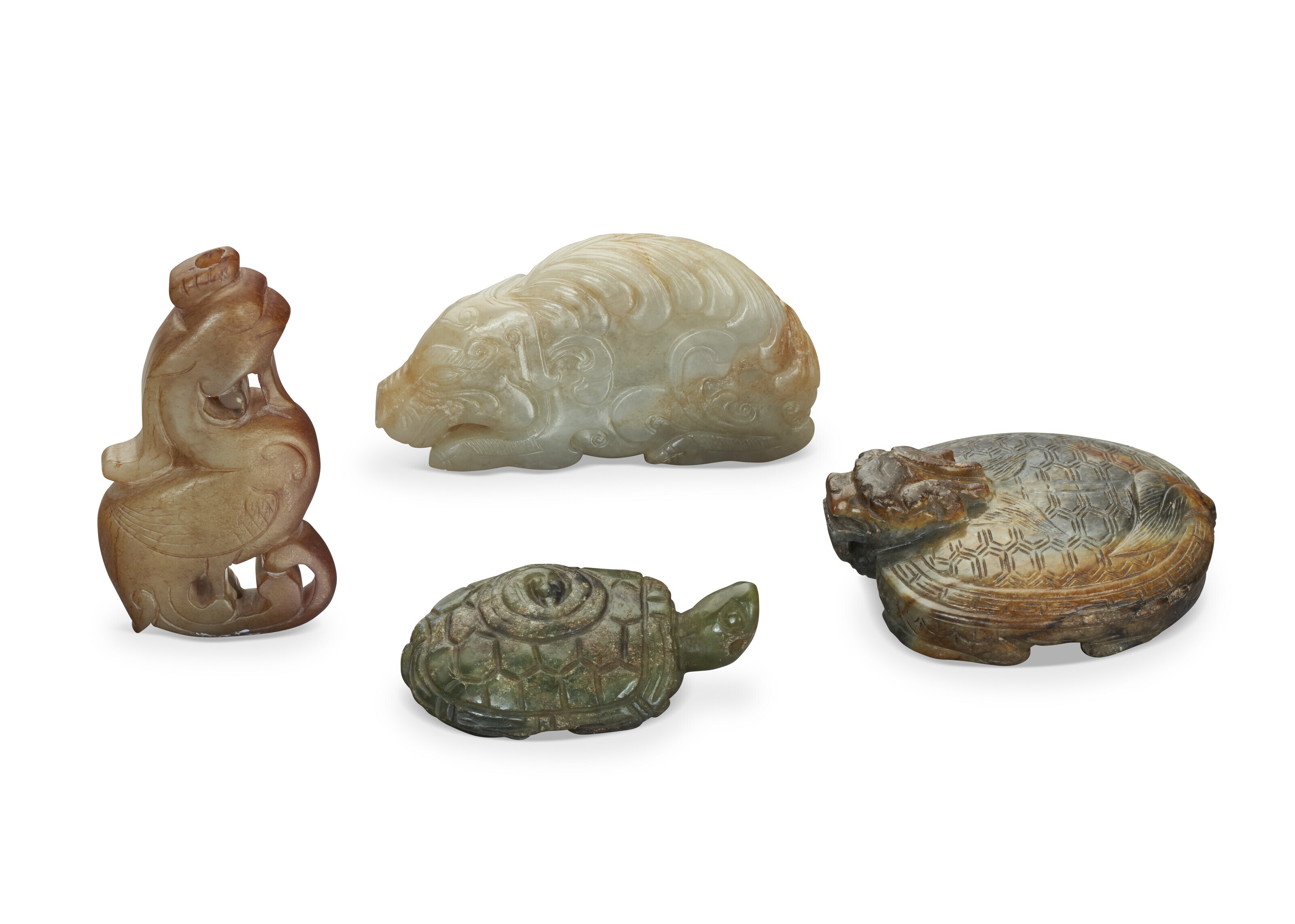 FOUR JADE ANIMAL CARVINGS, CHINA, MING DYNASTY OR LATER | Christie’s