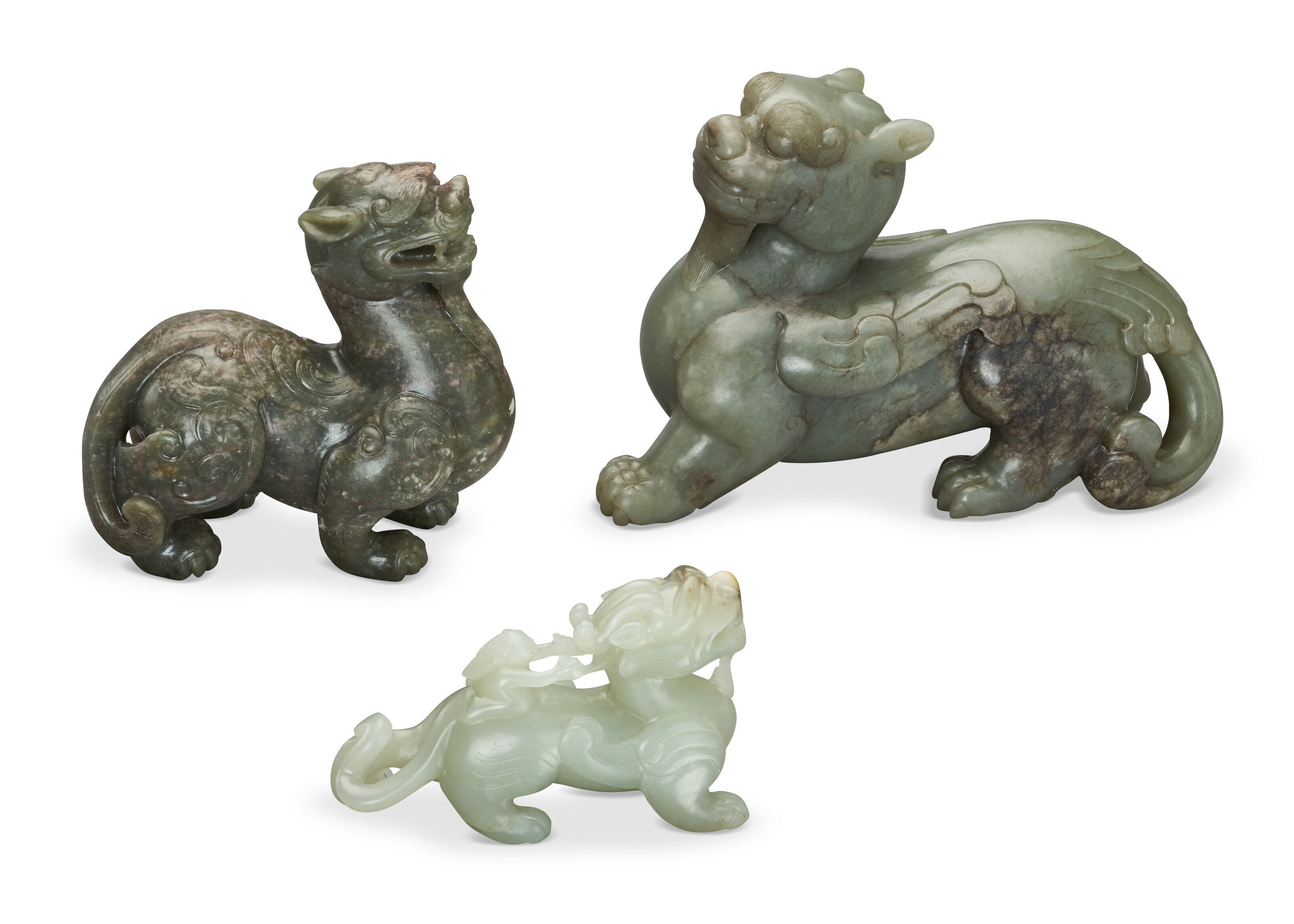 THREE JADE ANIMAL CARVINGS, CHINA, QING DYNASTY OR LATER | Christie’s