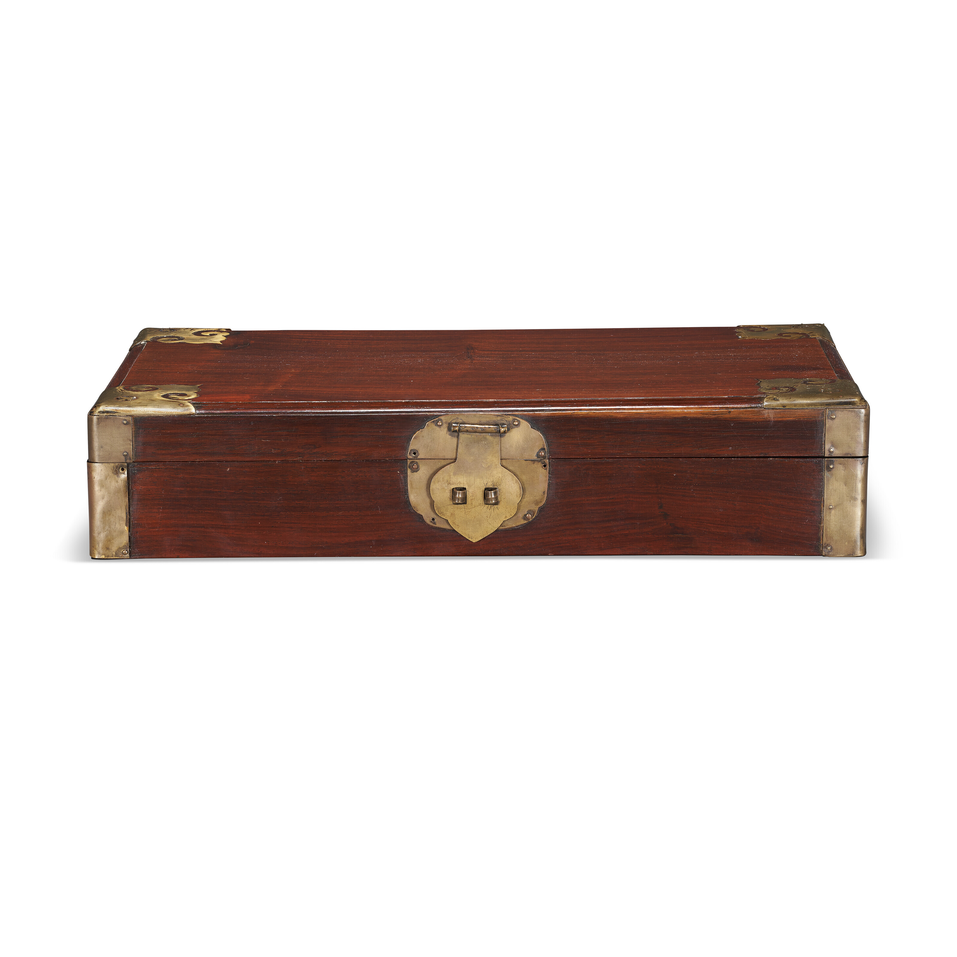 A HUANGHUALI RECTANGULAR BOX AND COVER, CHINA, LATE QING DYNASTY ...