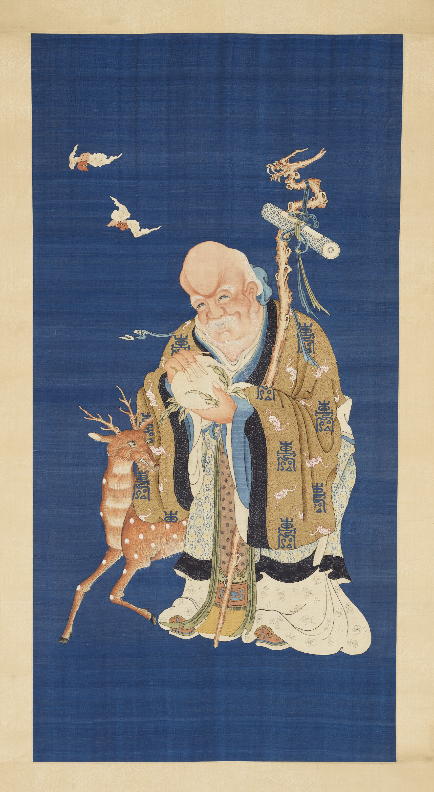 A KESI PANEL OF SHOULAO, CHINA, EARLY 20TH CENTURY | Christie’s