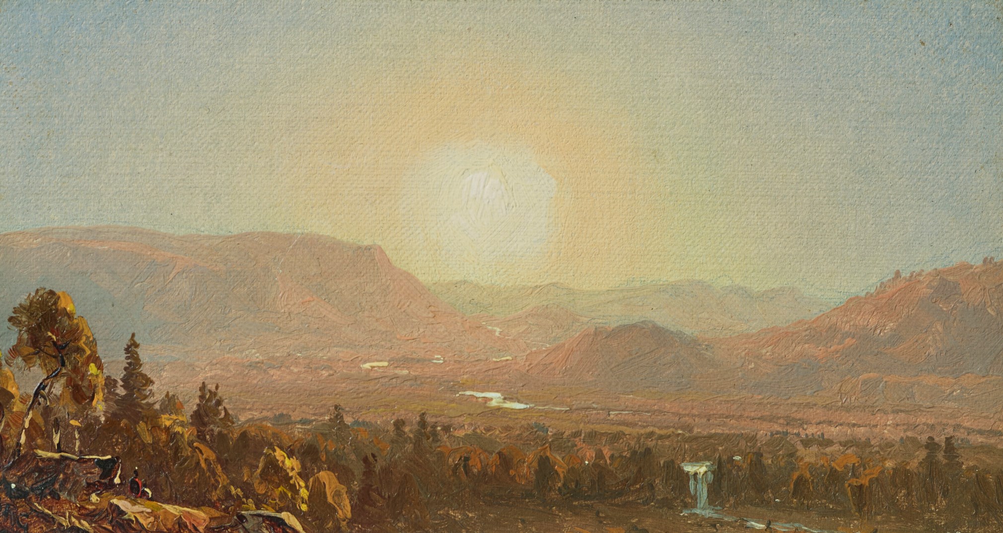 SANFORD ROBINSON GIFFORD (1823-1880), Sketch for 'A Catskill Study ...