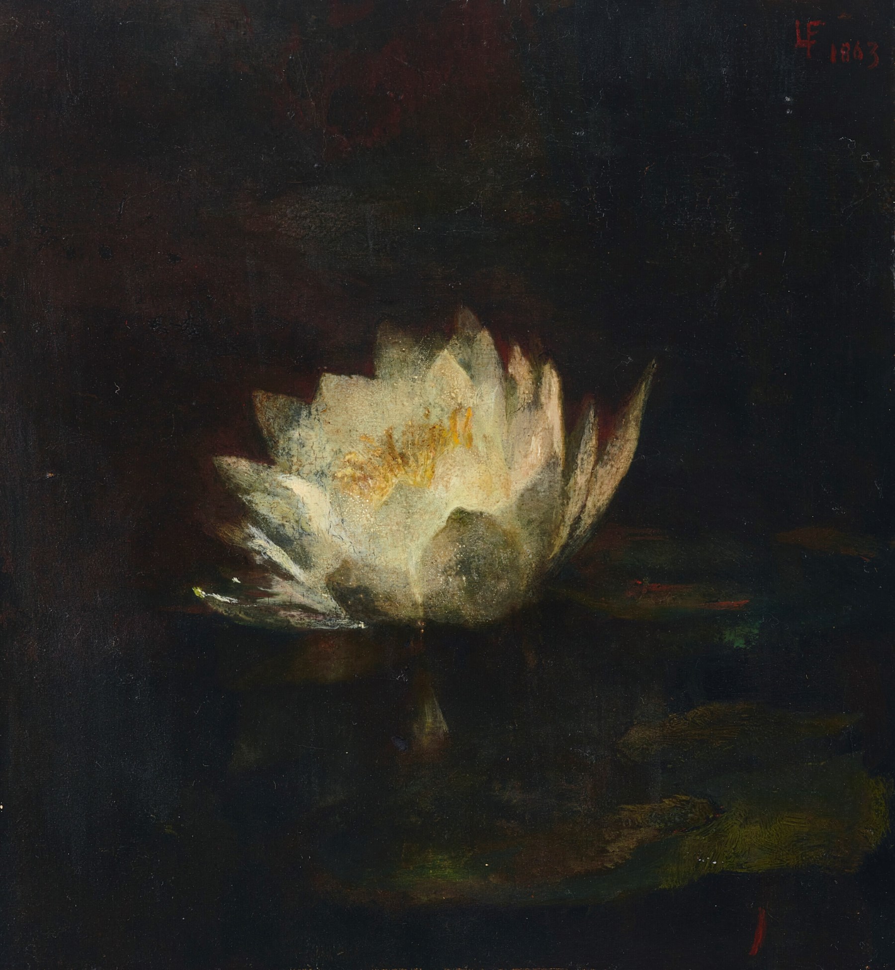JOHN LA FARGE (1835-1910), Water Lily | Christie's