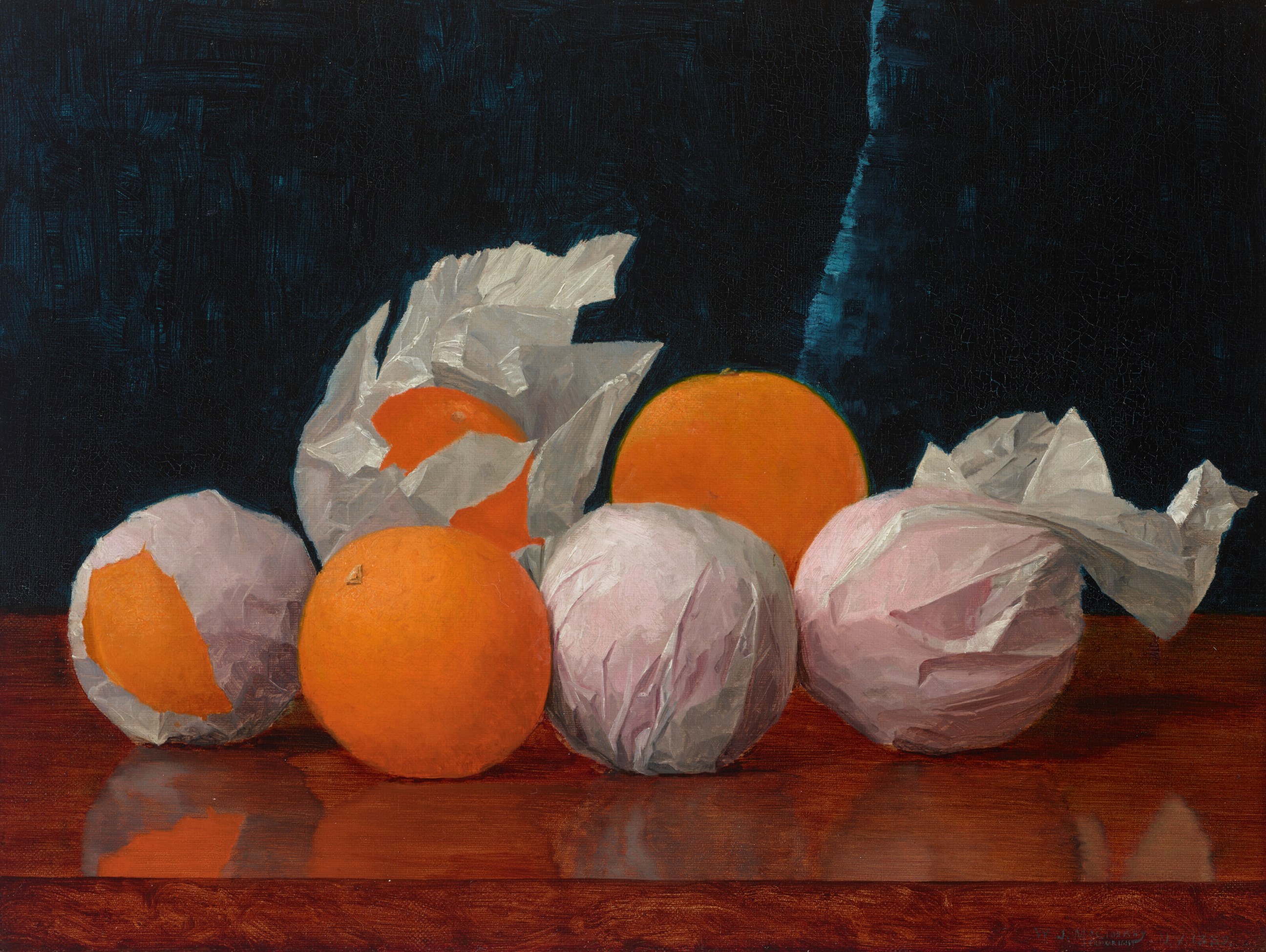 WILLIAM J. MCCLOSKEY (1859-1941), Oranges in Tissue Paper | Christie's