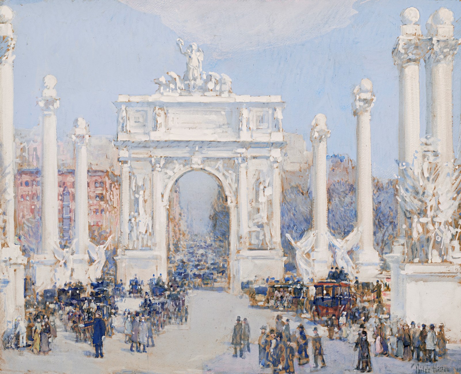 CHILDE HASSAM (1859-1935), The Dewey Arch (Dewey's Arch) | Christie's
