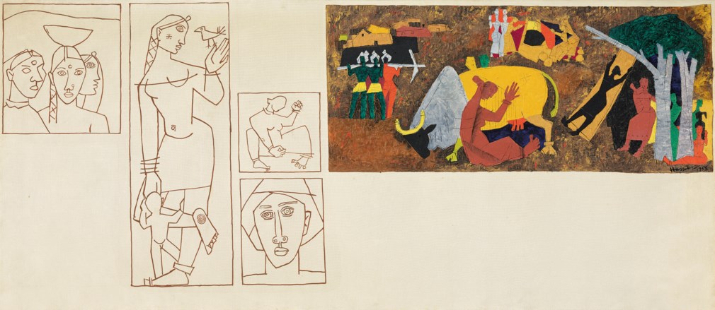 MAQBOOL FIDA HUSAIN (1913-2011)