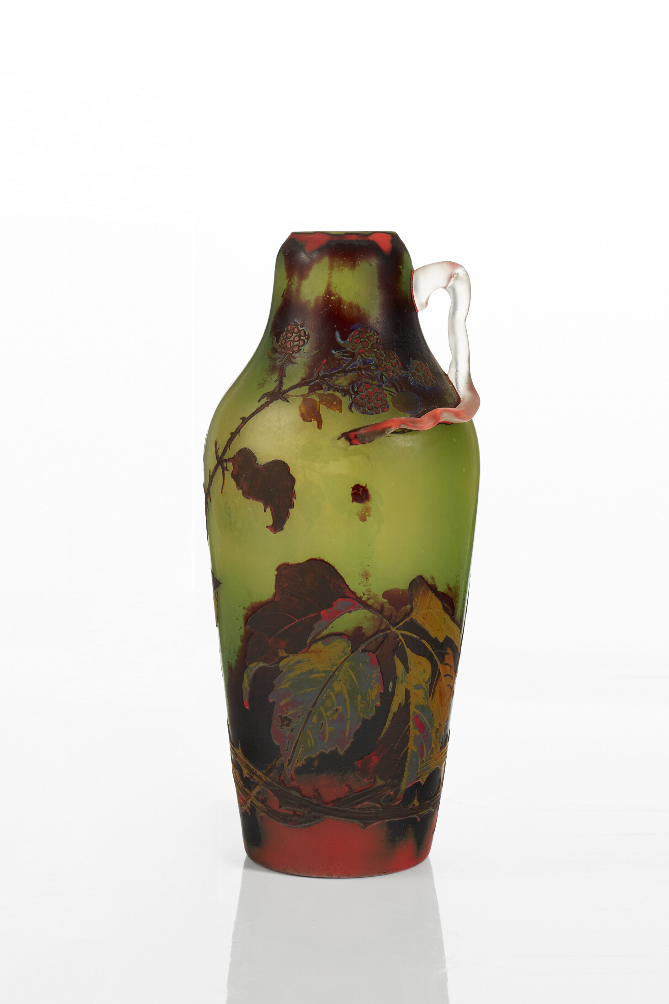 MULLER FRERES, 'Raspberry Bush' Vase, circa 1910 | Christie’s