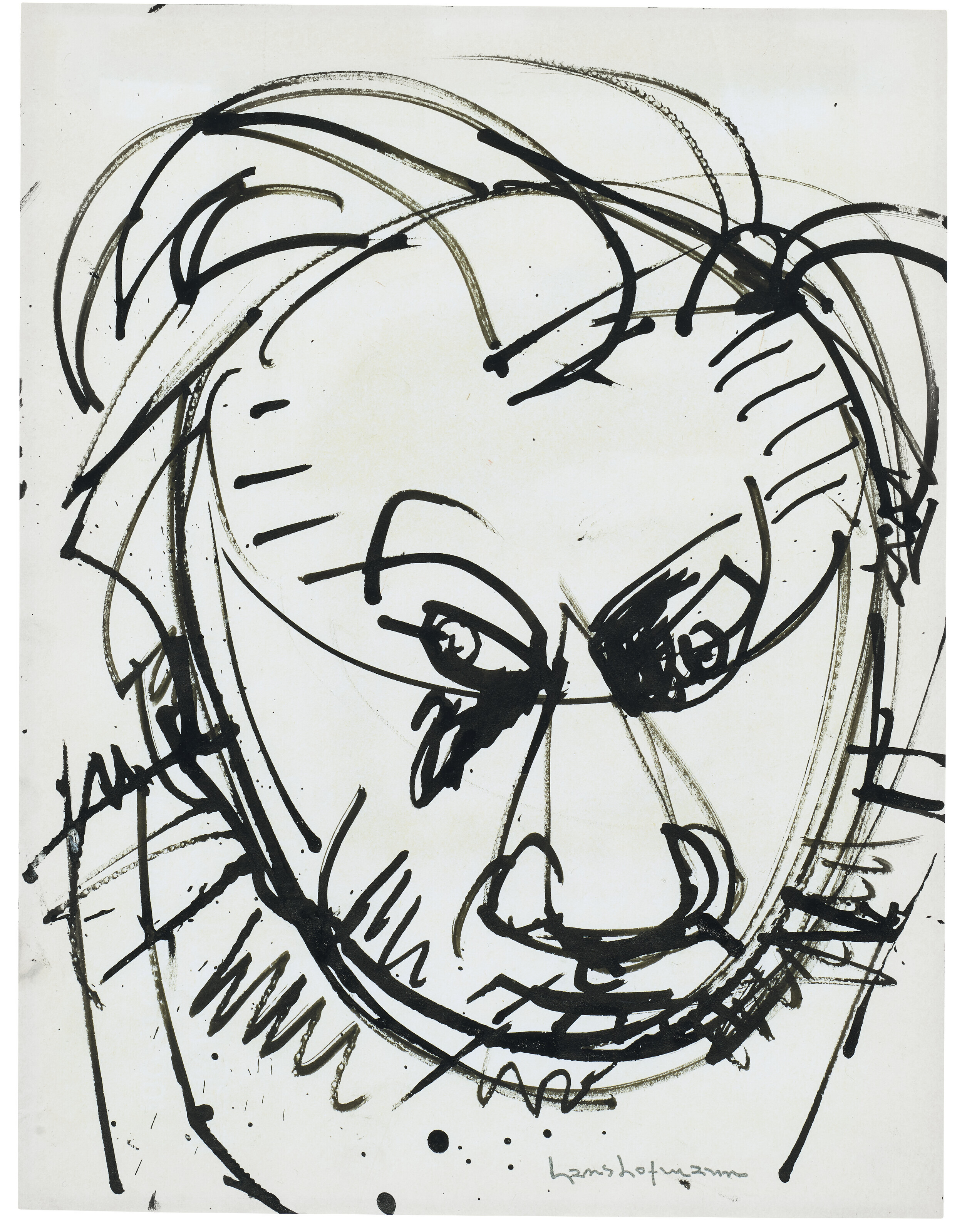 HANS HOFMANN (1880-1966), Self Portrait | Christie’s
