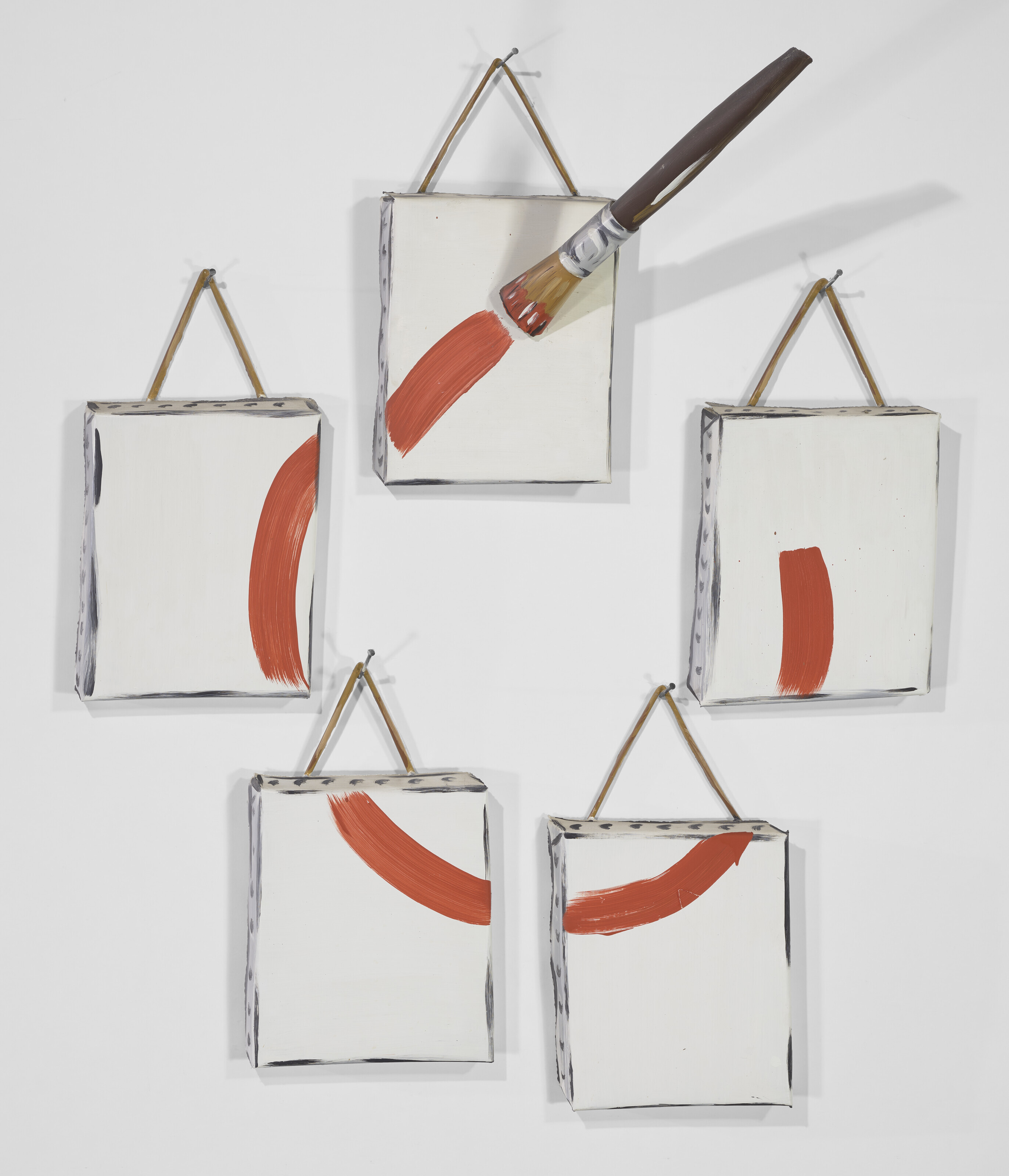 JULIAN OPIE (B. 1958), Five Paintings, One Sculpture | Christie’s