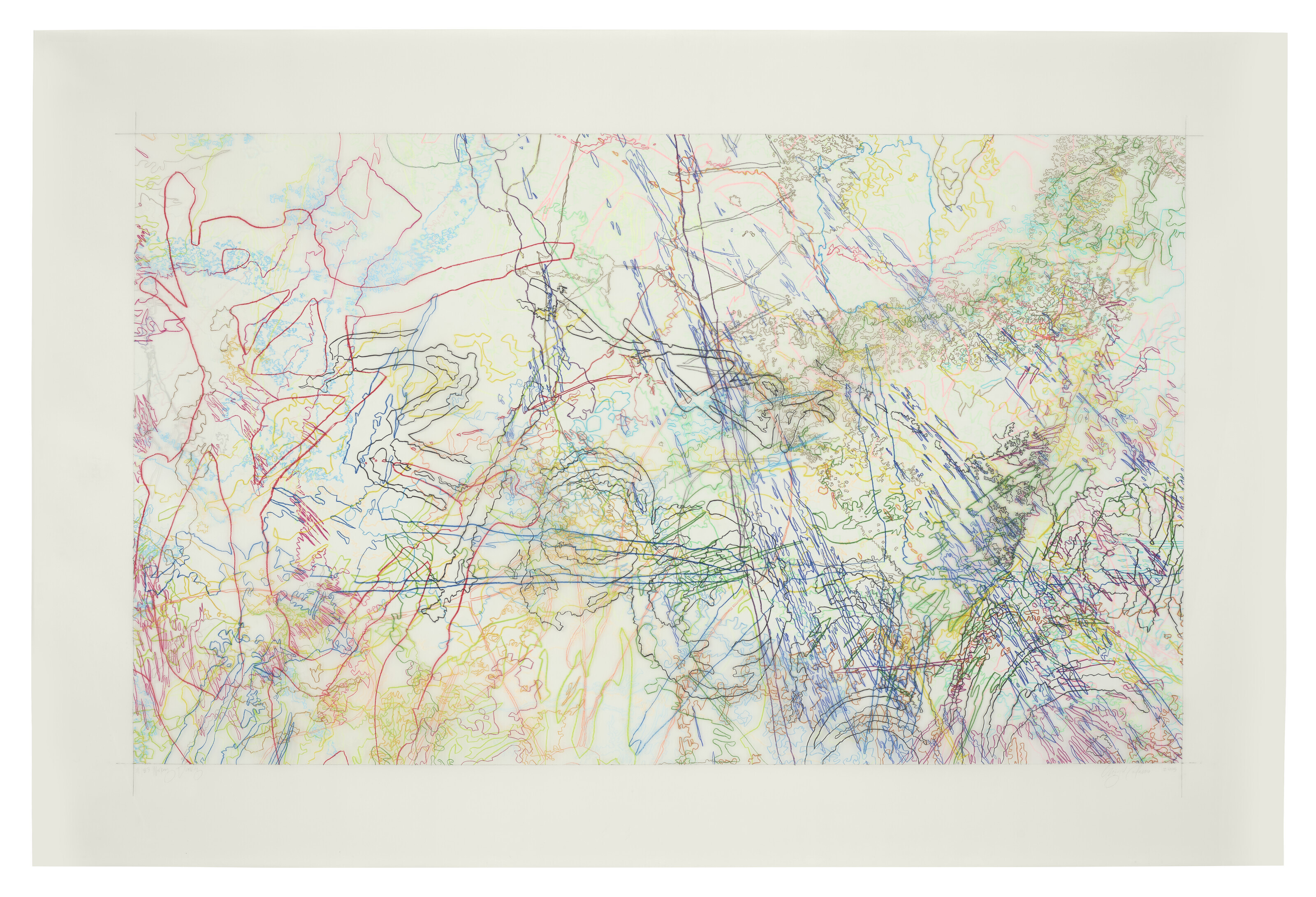 INGRID CALAME (B. 1965), #183 Working Drawing | Christie’s