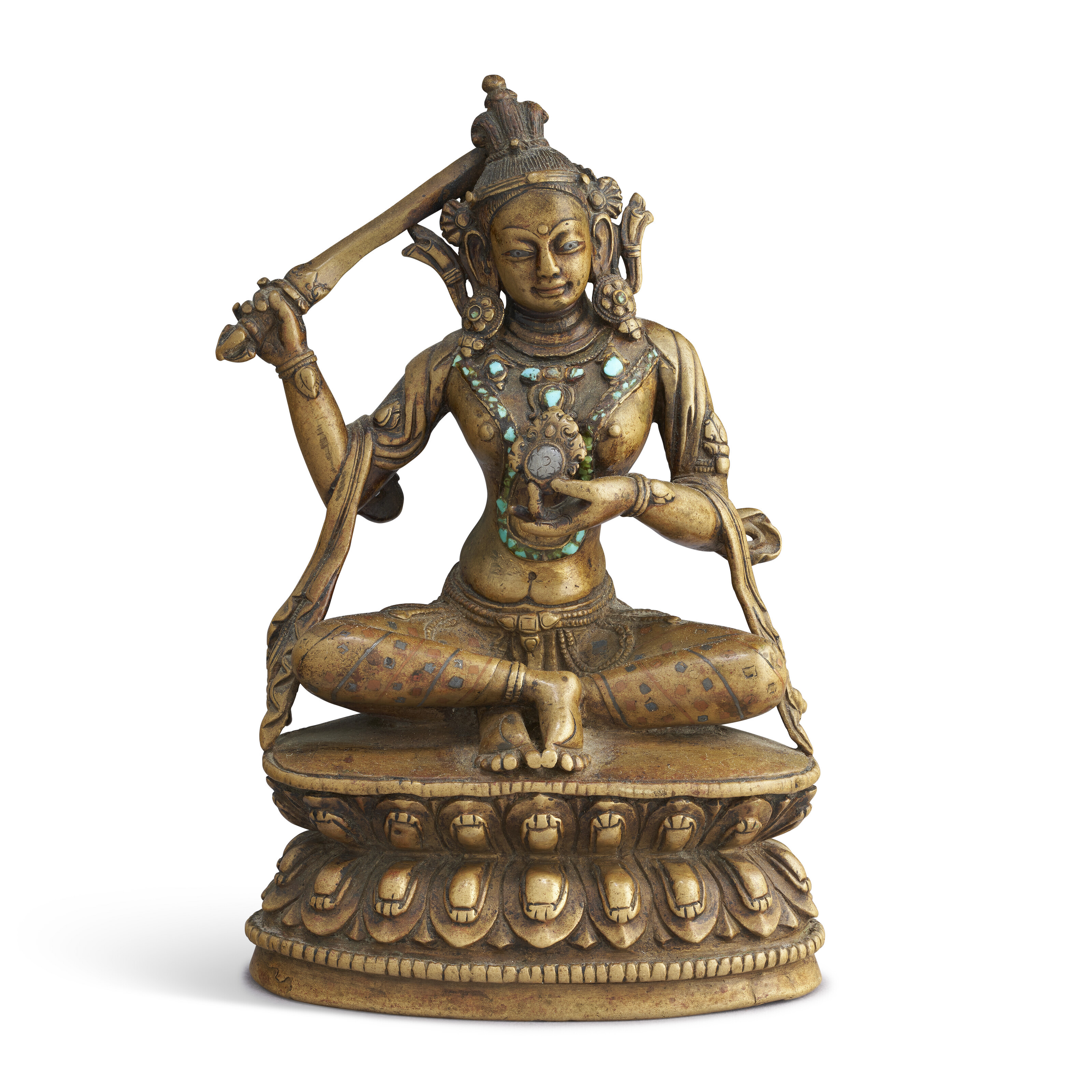 A BRONZE FIGURE OF RATNASAMBHAVA, TIBET, 14TH-15TH CENTURY | Christie's
