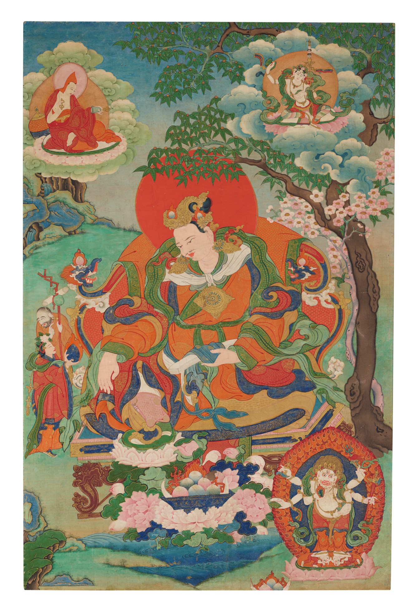 A PAINTING OF KONCHOG BANG, TIBET, 18TH CENTURY | Christie's