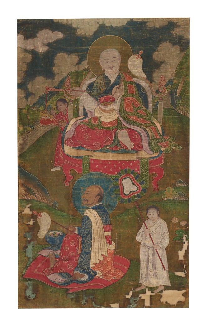 A PAINTING OF TWO ARHATS, TIBET, 18TH-19TH CENTURY | Christie's