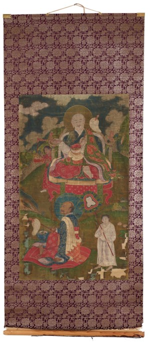 A PAINTING OF TWO ARHATS, TIBET, 18TH-19TH CENTURY | Christie's