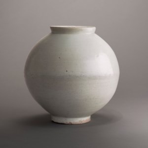 A WHITE PORCELAIN MOON JAR, JOSEON DYNASTY (18TH CENTURY) | Christie's
