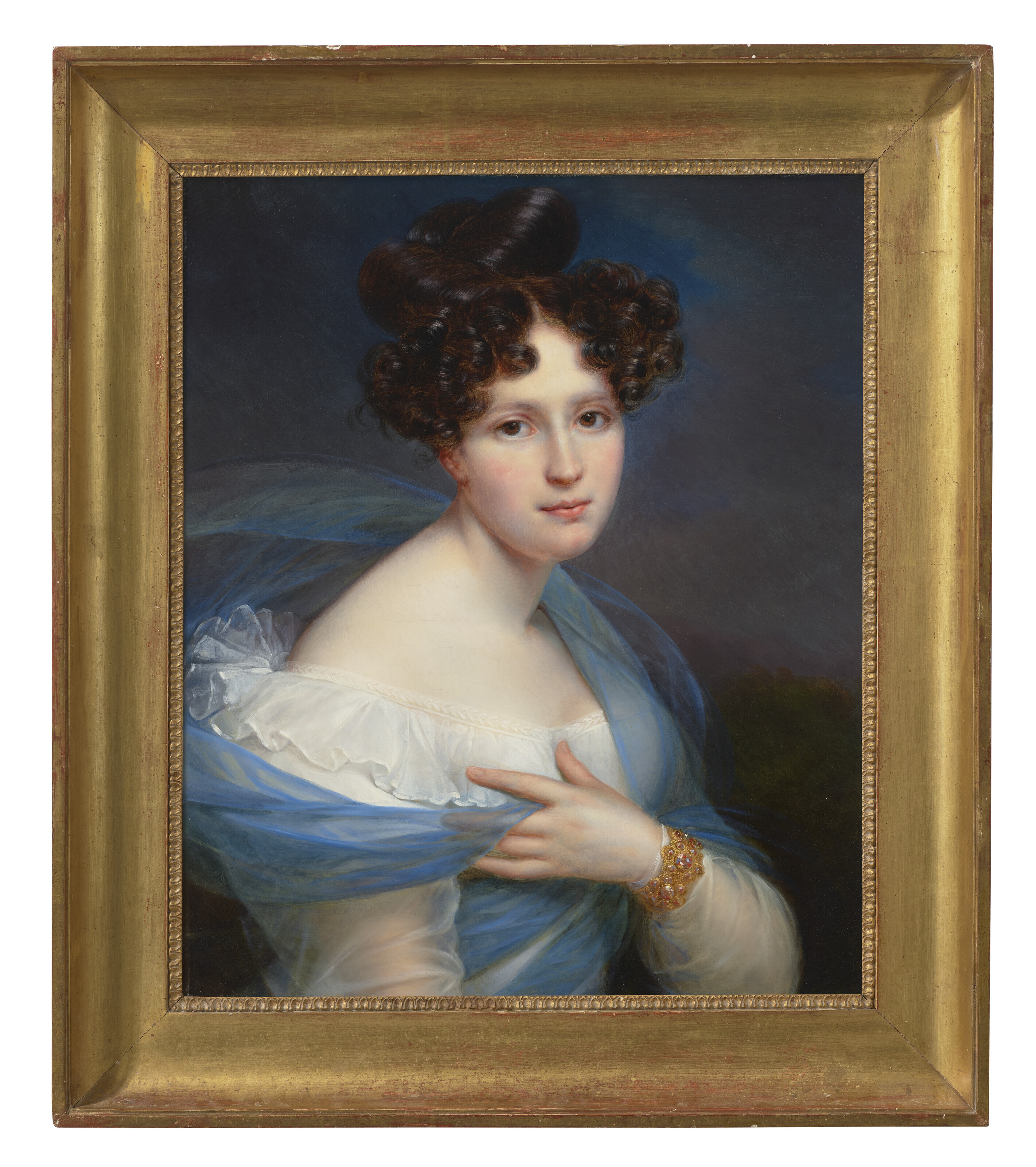 FRANÇOIS JOSEPH KINSON (BRUGES 1770-1839), Portrait of Madame Heme ...