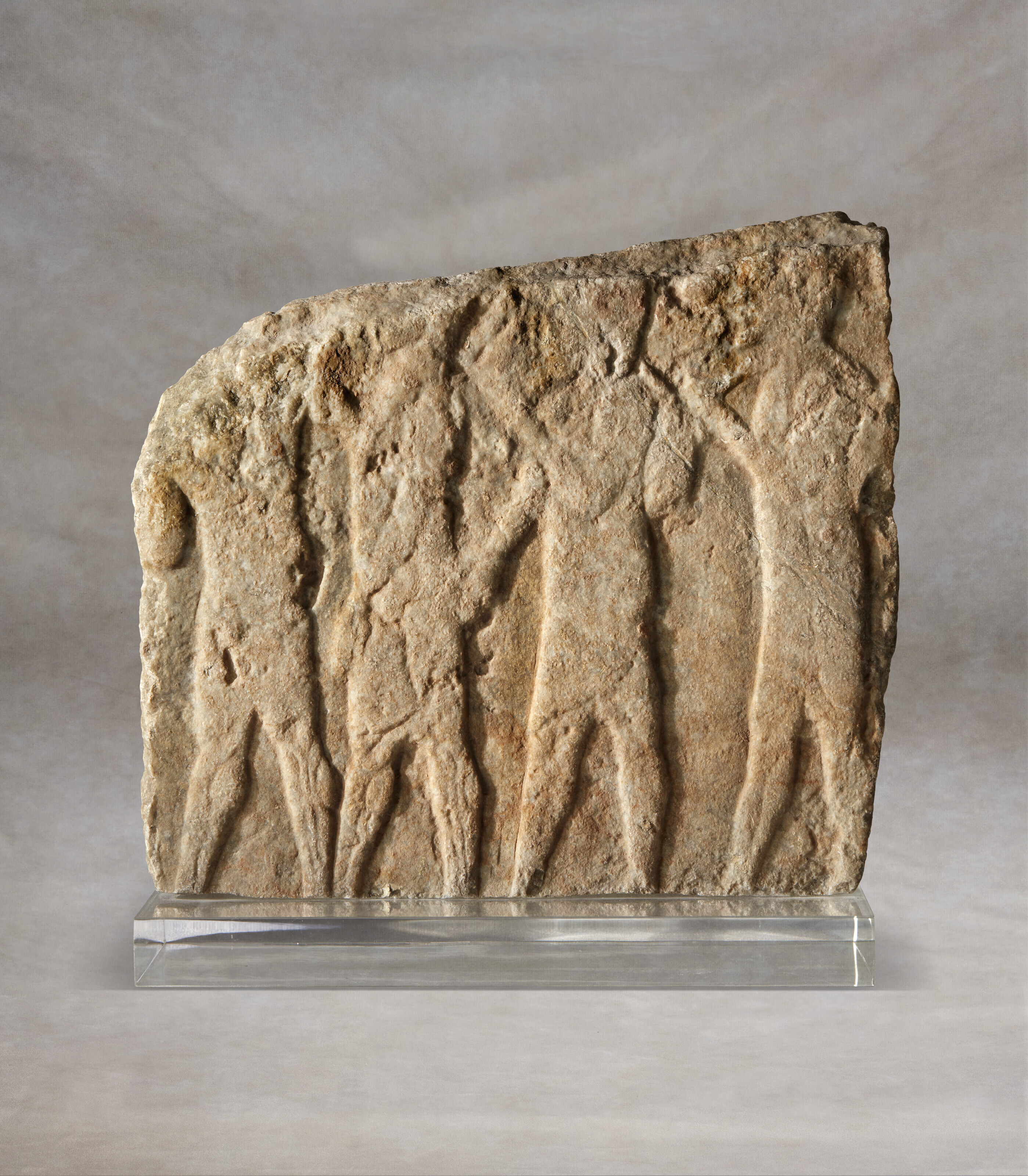 AN ASSYRIAN GYPSUM RELIEF FRAGMENT, REIGN OF SENNACHERIB, CIRCA 705-681 ...