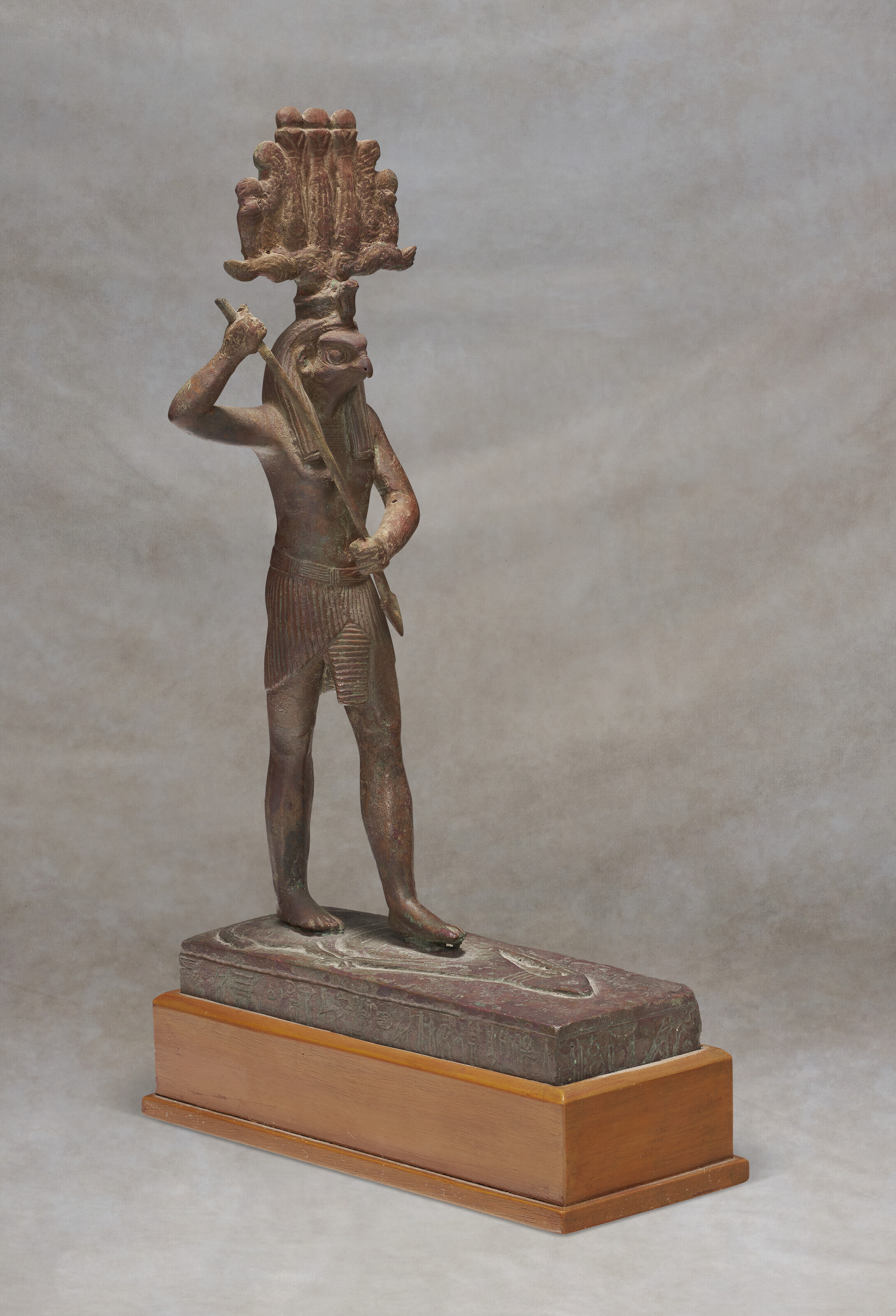 AN EGYPTIAN SCHIST ISIS AND HORUS, LATE PERIOD, 664-332 B.C. | Christie's