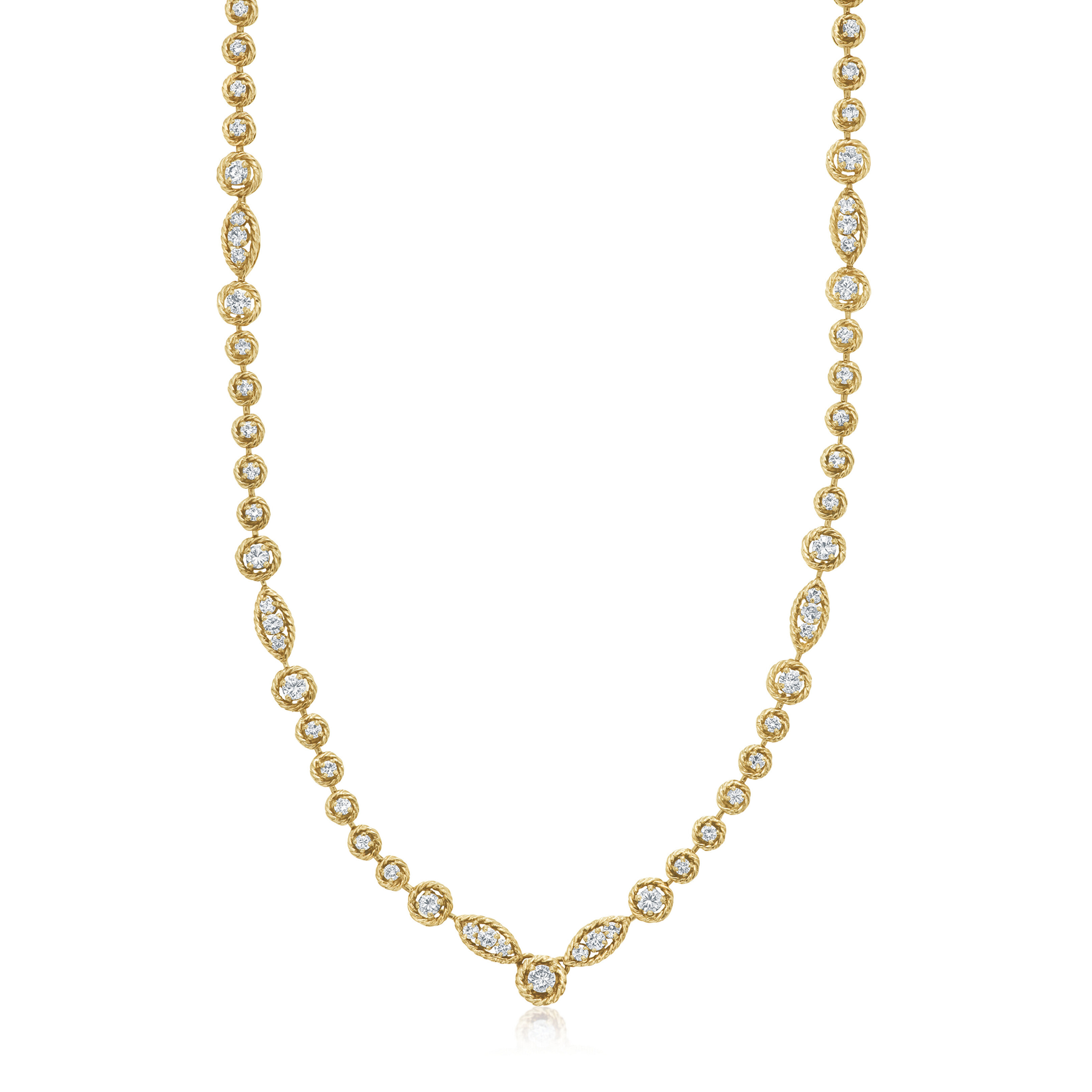 VAN CLEEF & ARPELS DIAMOND LONGCHAIN NECKLACE, | Christie’s