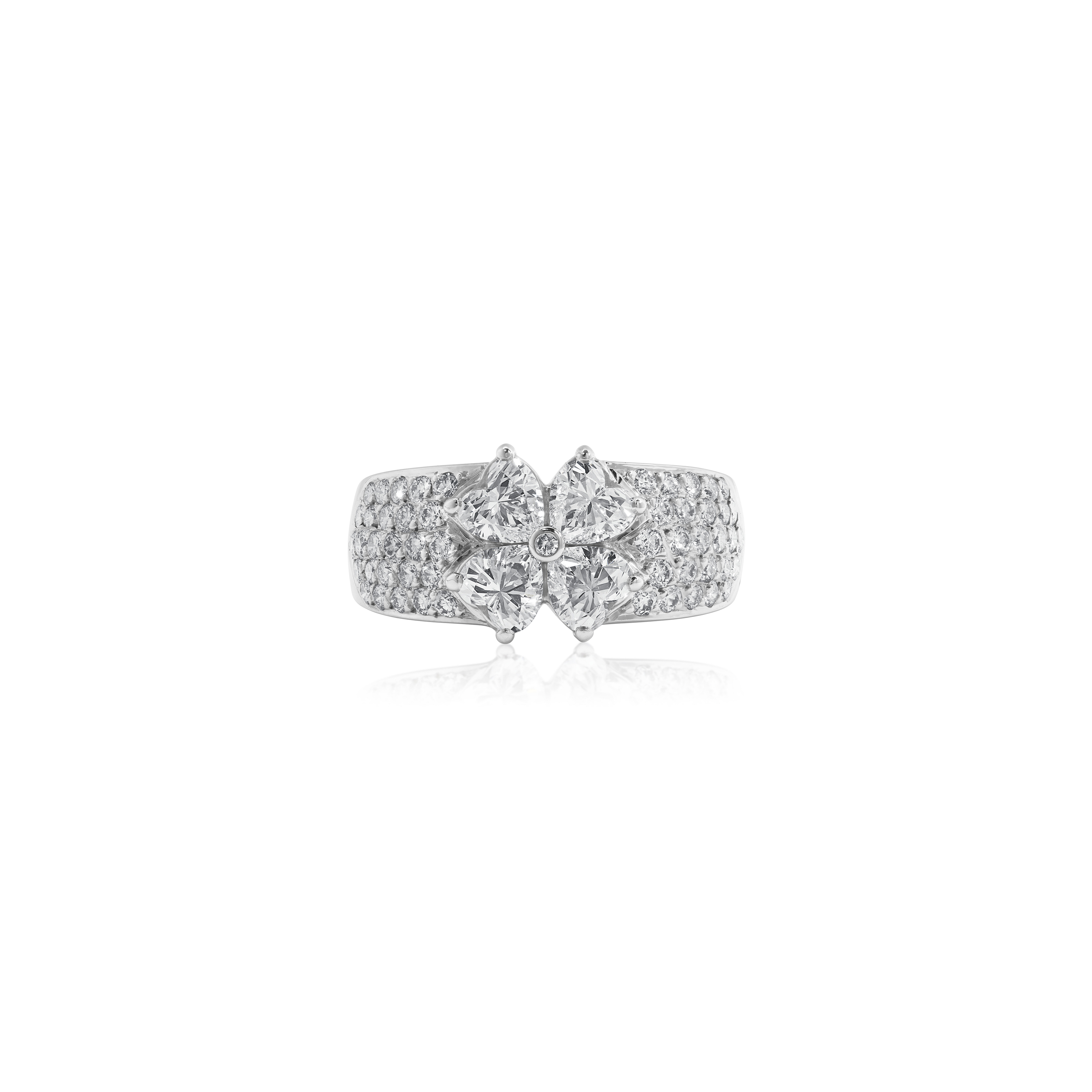NO RESERVE | VAN CLEEF & ARPELS DIAMOND 'ANTOINETTE' RING, | Christie’s