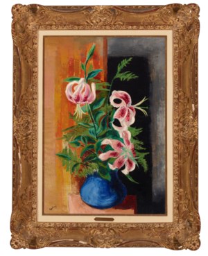 MOISE KISLING (1891-1953), Fleurs dans un vase | Christie's
