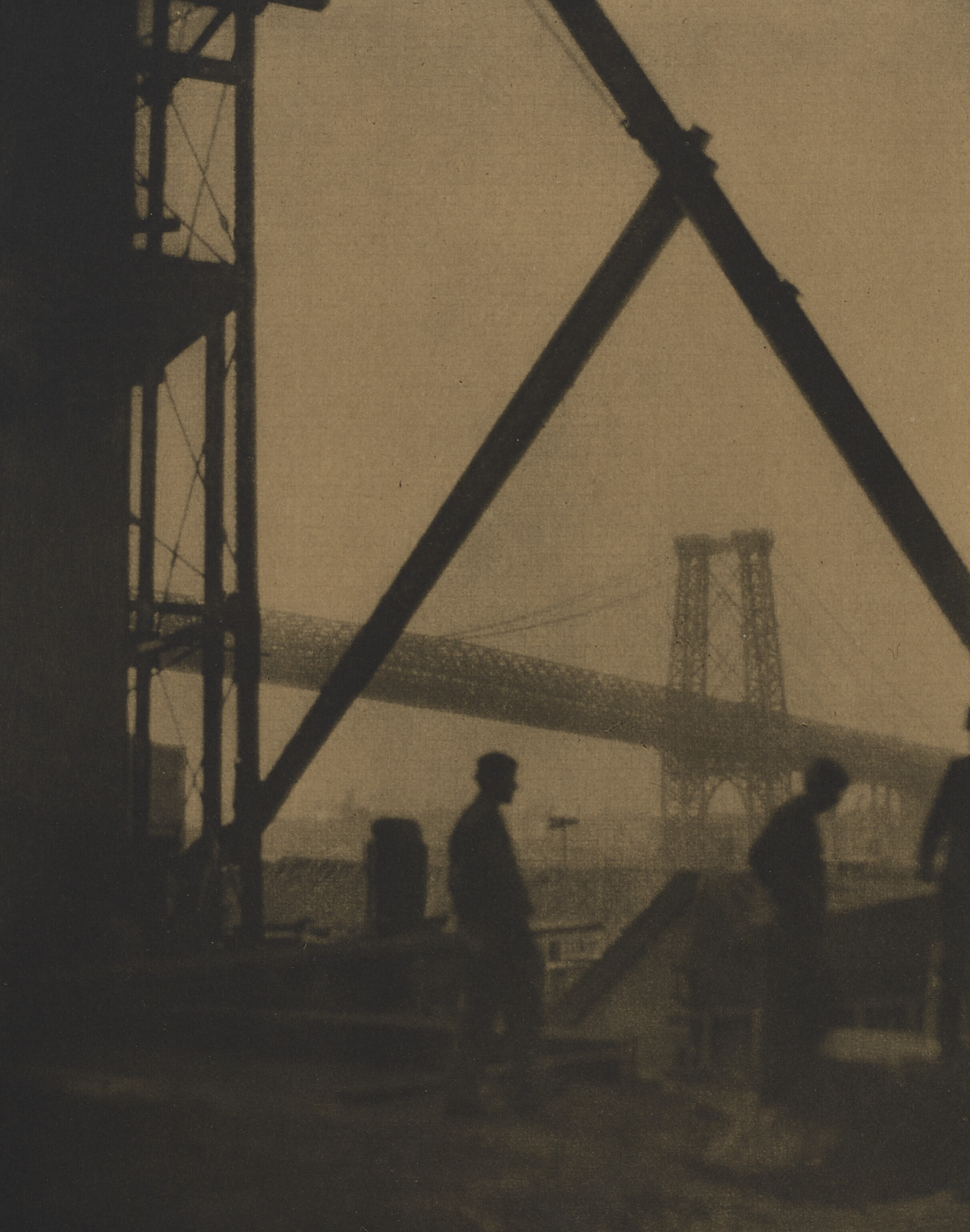 ALVIN LANGDON COBURN (1882–1966), Williamsburg Bridge, New York, 1910 ...