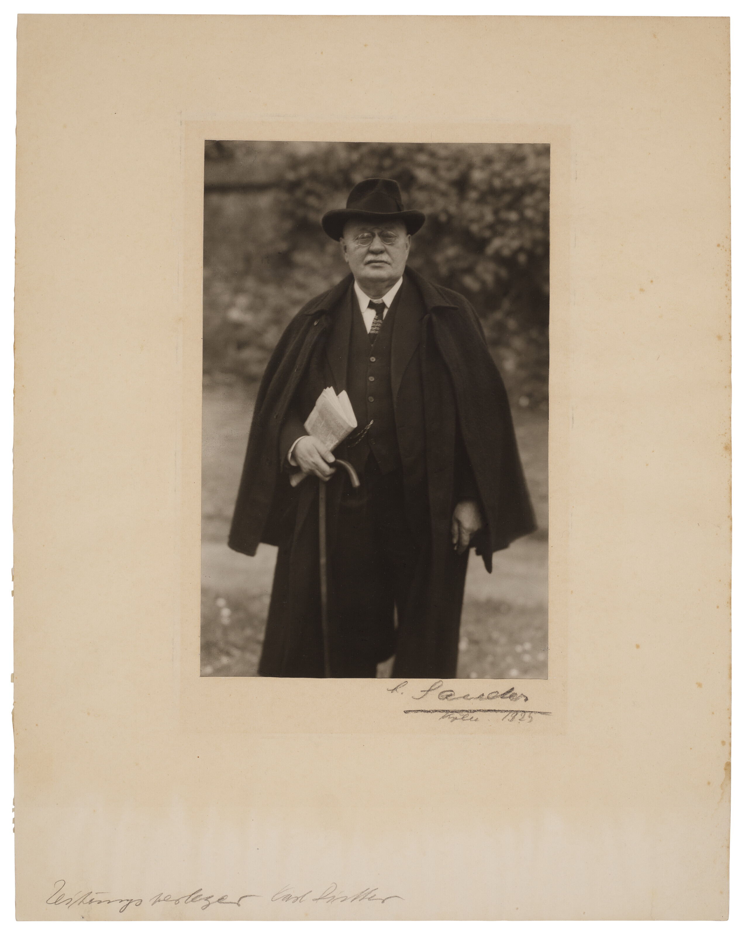 AUGUST SANDER (1876–1964), Publisher, 1925 | Christie’s
