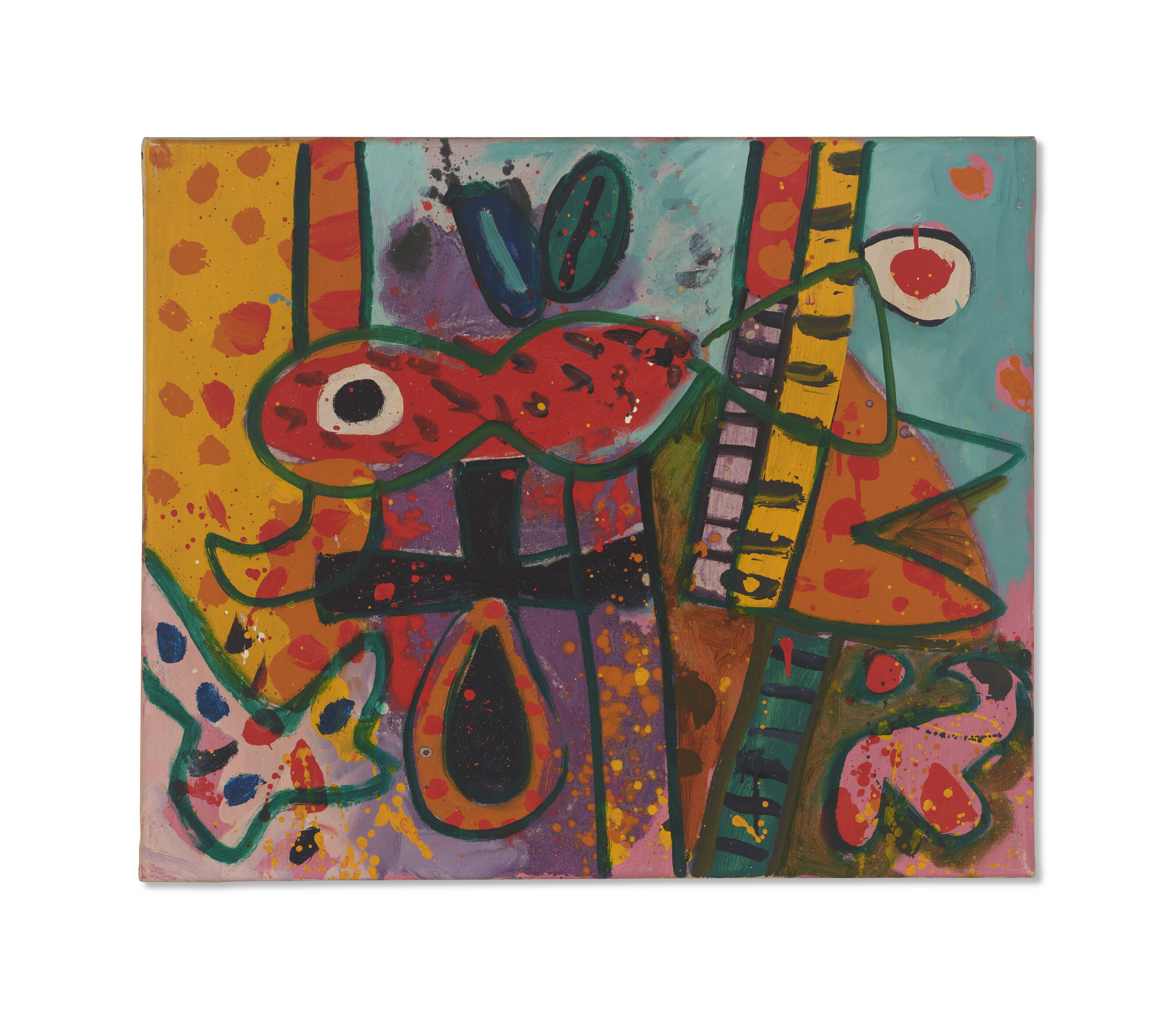 ALAN DAVIE (1920-2014), The All-Seeing Fish No. 2 | Christie’s
