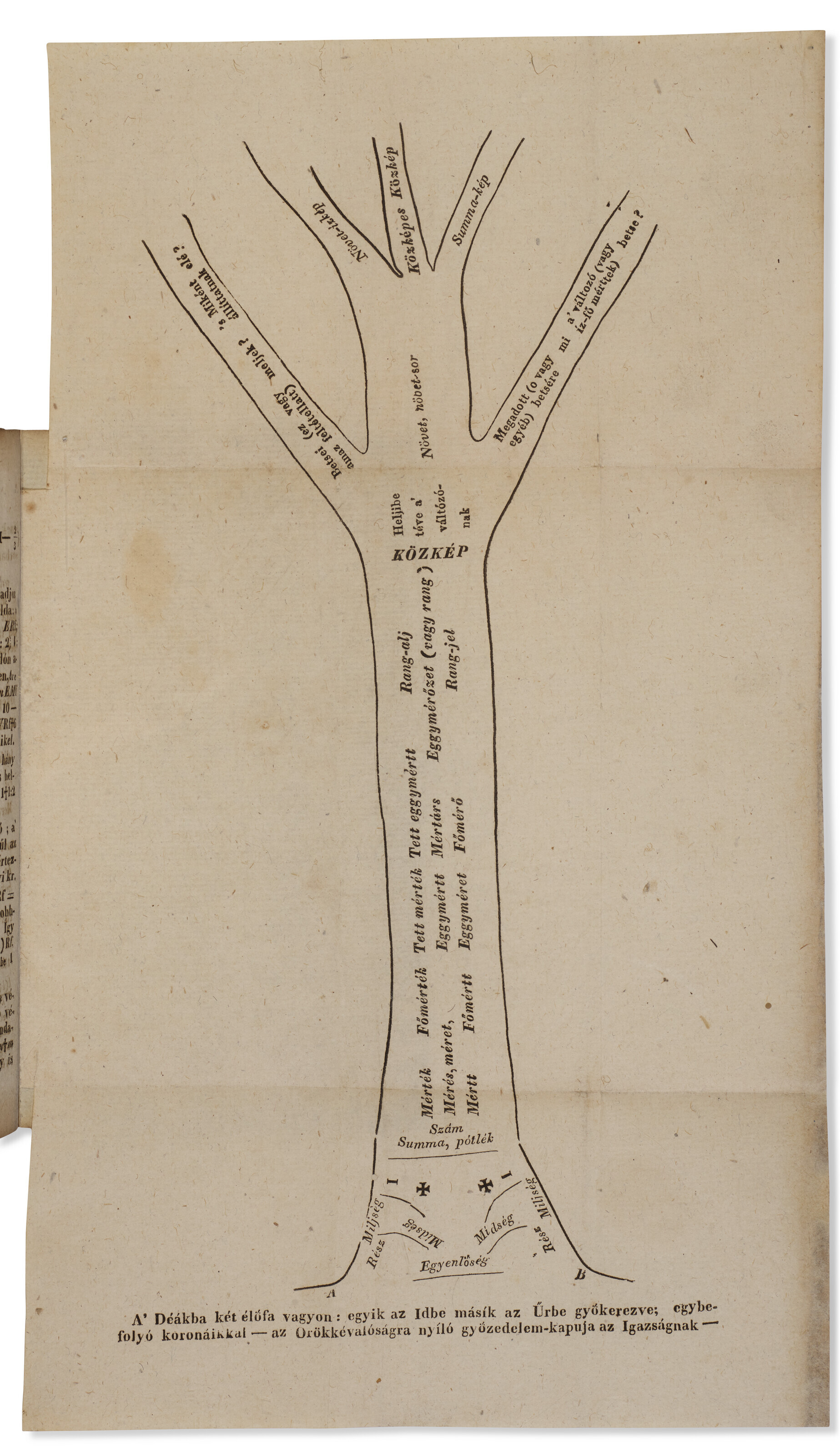 Az arithmetica eleje, Farkas Bolyai, 1830 | Christie’s