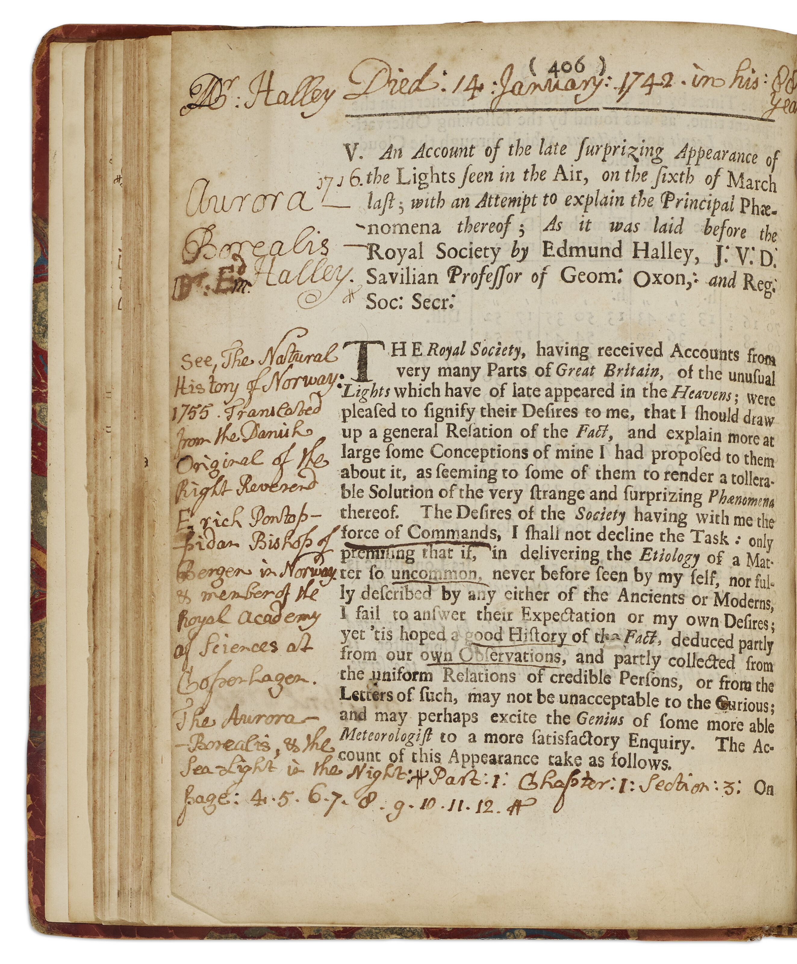 Four astronomical papers, Edmond Halley, 1715-1716 | Christie’s