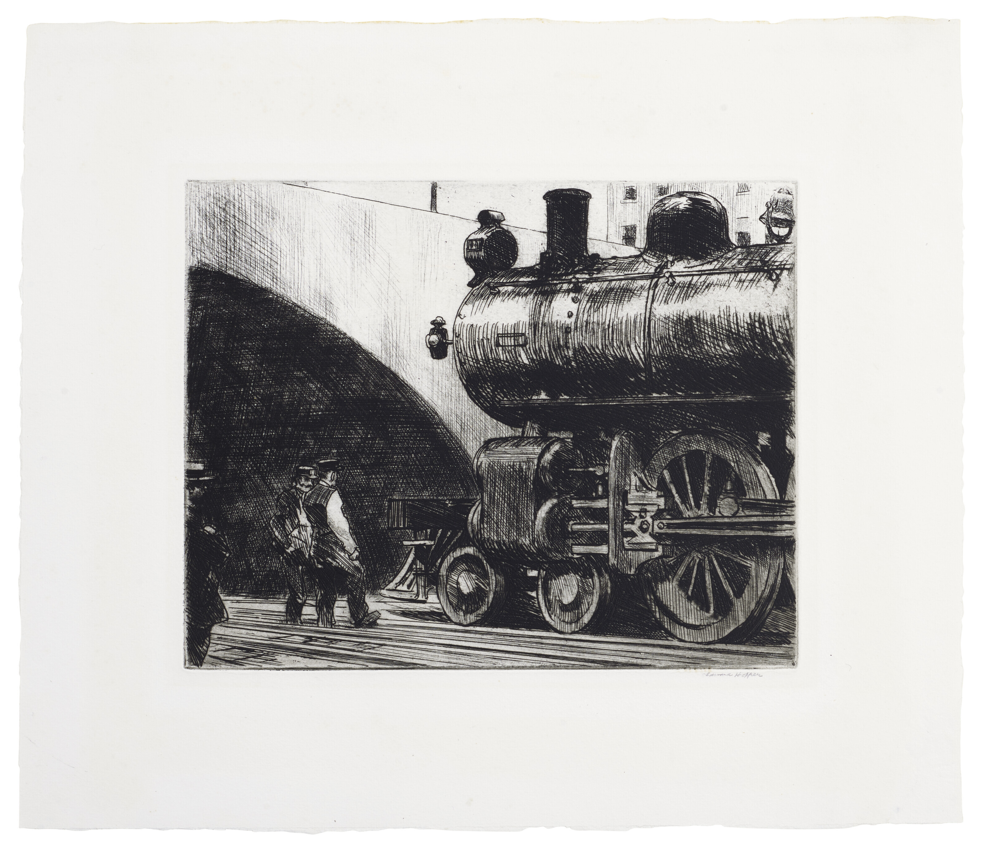 EDWARD HOPPER (1882-1967), The Locomotive | Christie’s