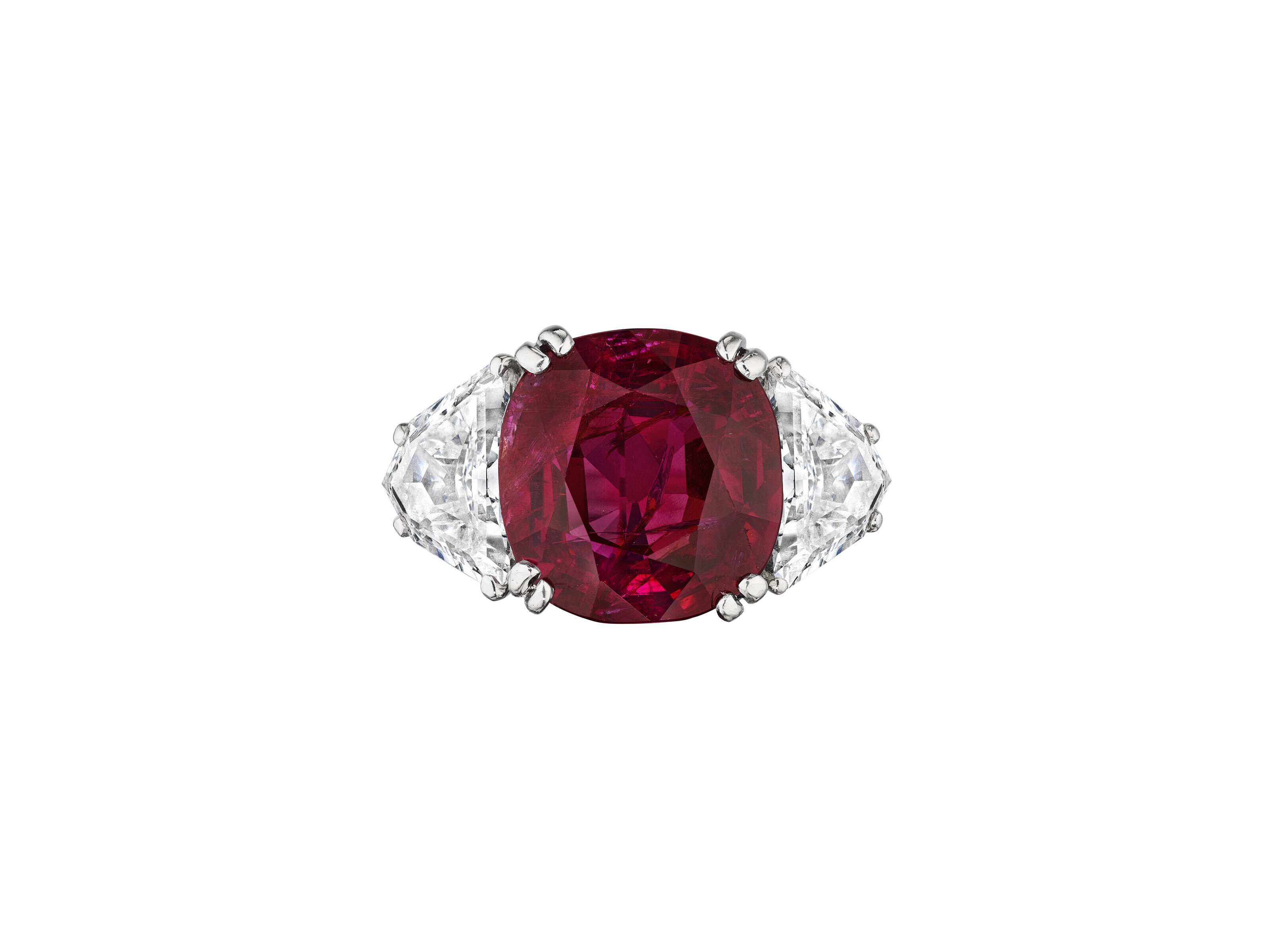 CARTIER RUBY AND DIAMOND EVENING BAG | Christie's
