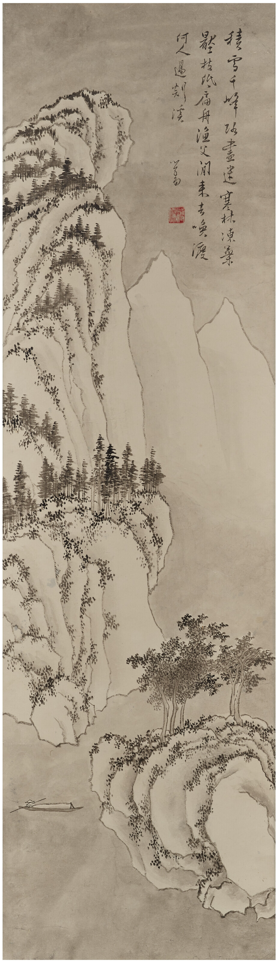 PU RU (1896-1963), Snowscape | Christie’s
