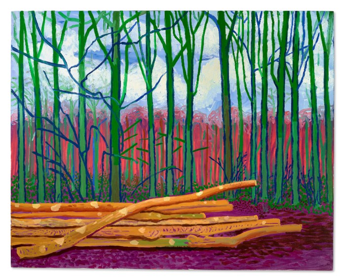 DAVID HOCKNEY (B. 1937), Felled Trees | Christie's
