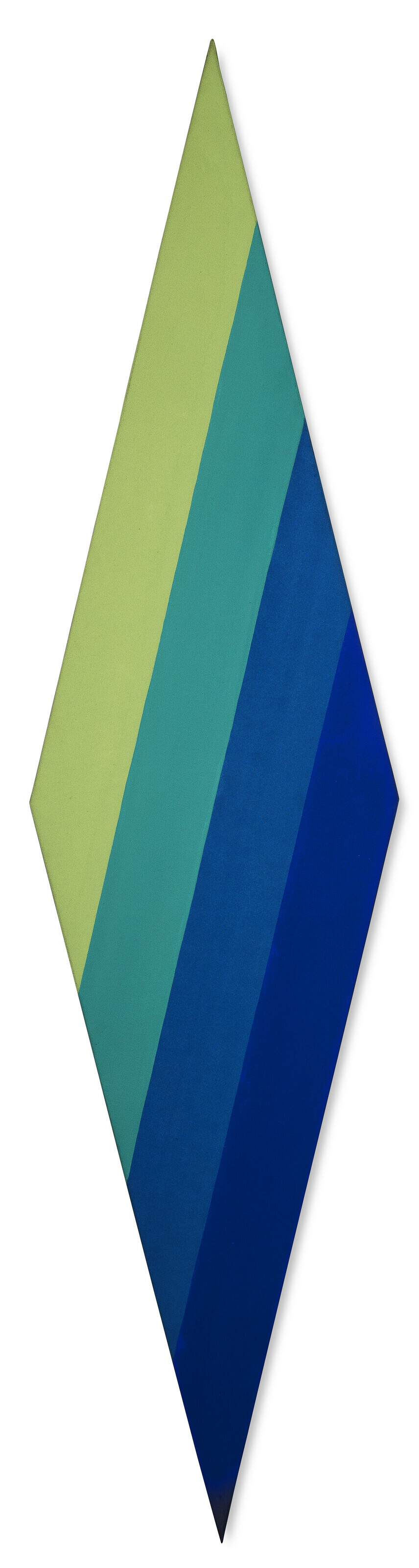 Kenneth Noland Shaped Canvas