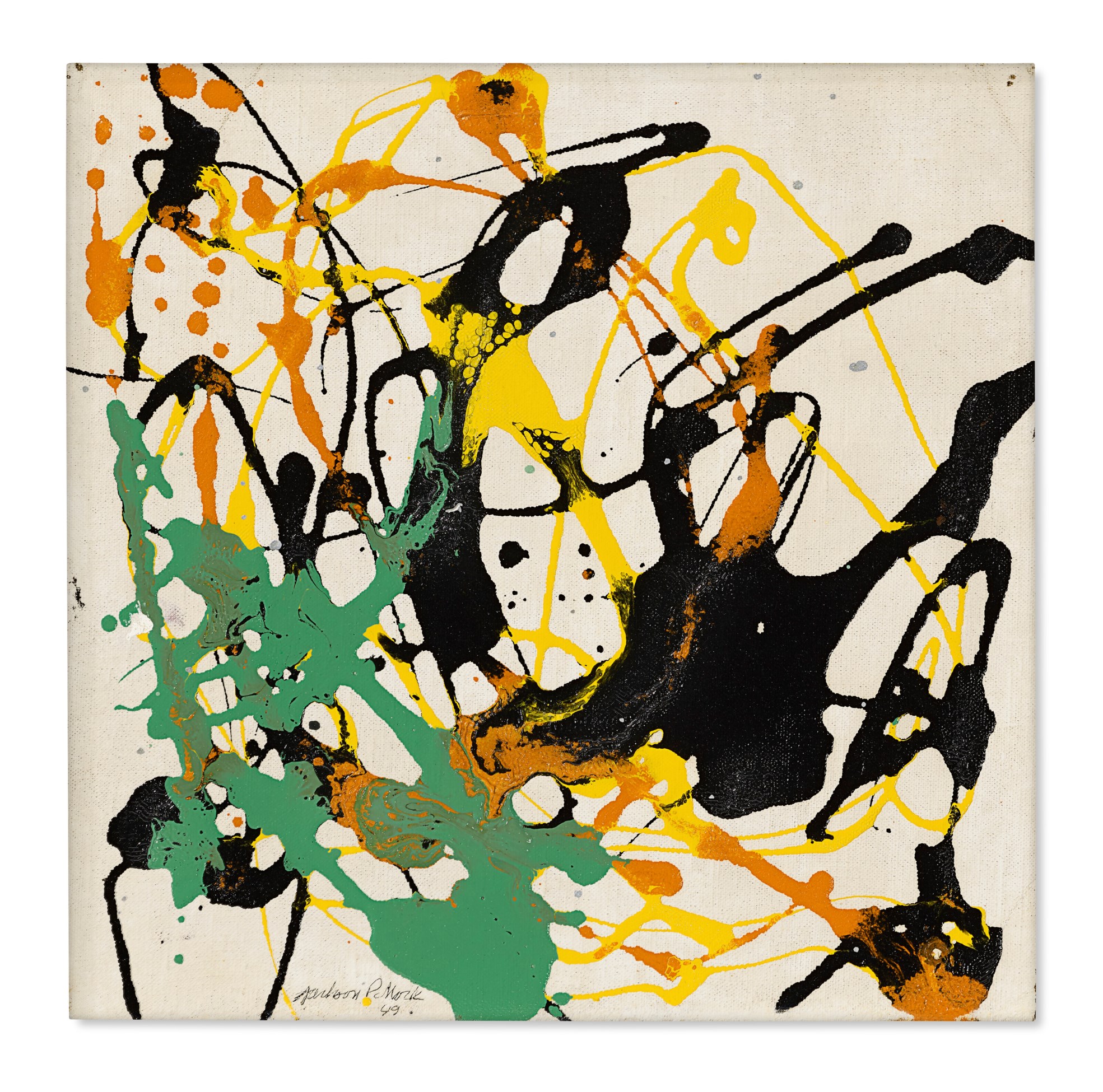 JACKSON POLLOCK (1912-1956), Number 28, 1949 | Christie's