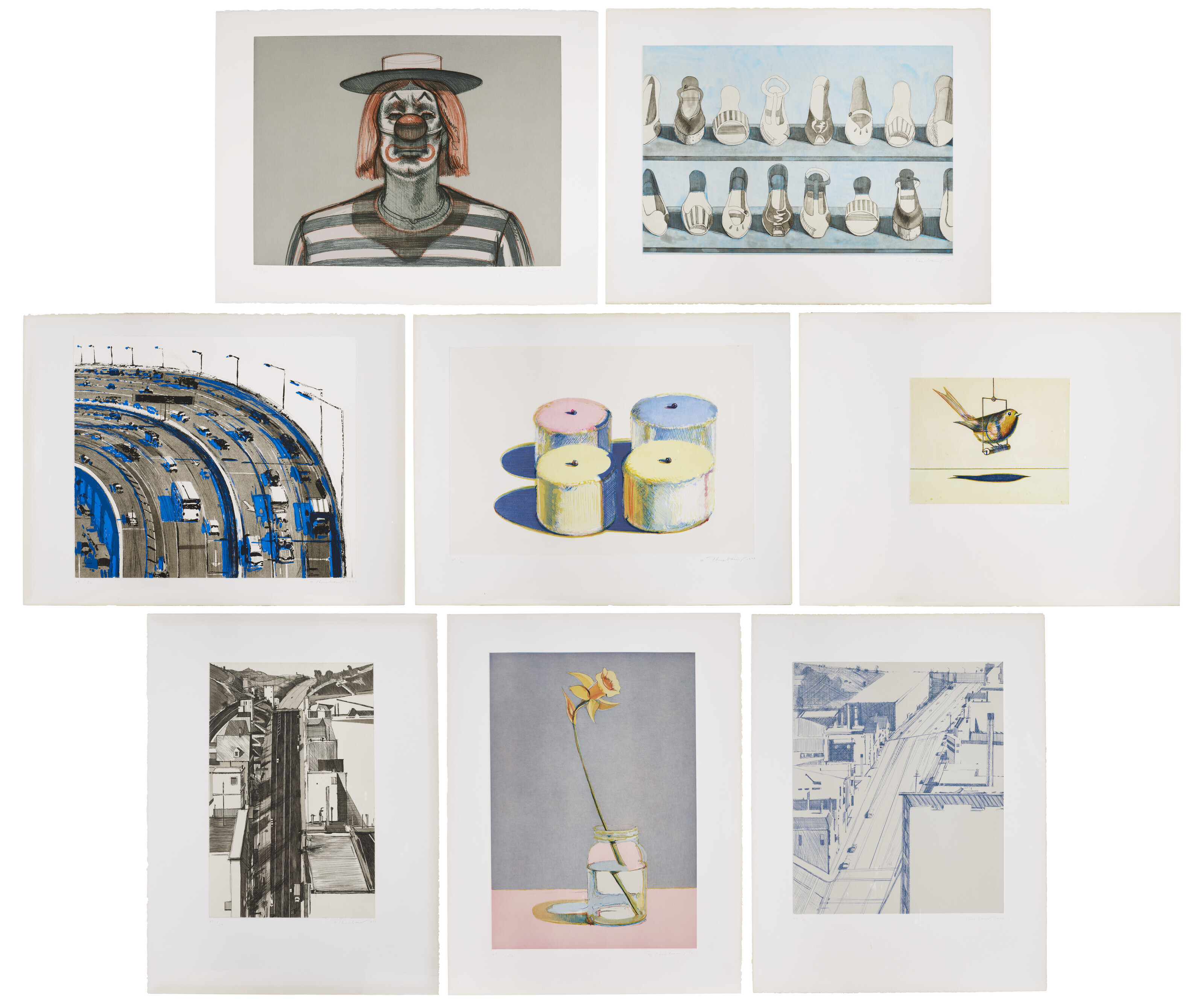 WAYNE THIEBAUD (1920-2021), Recent Etchings I | Christie’s