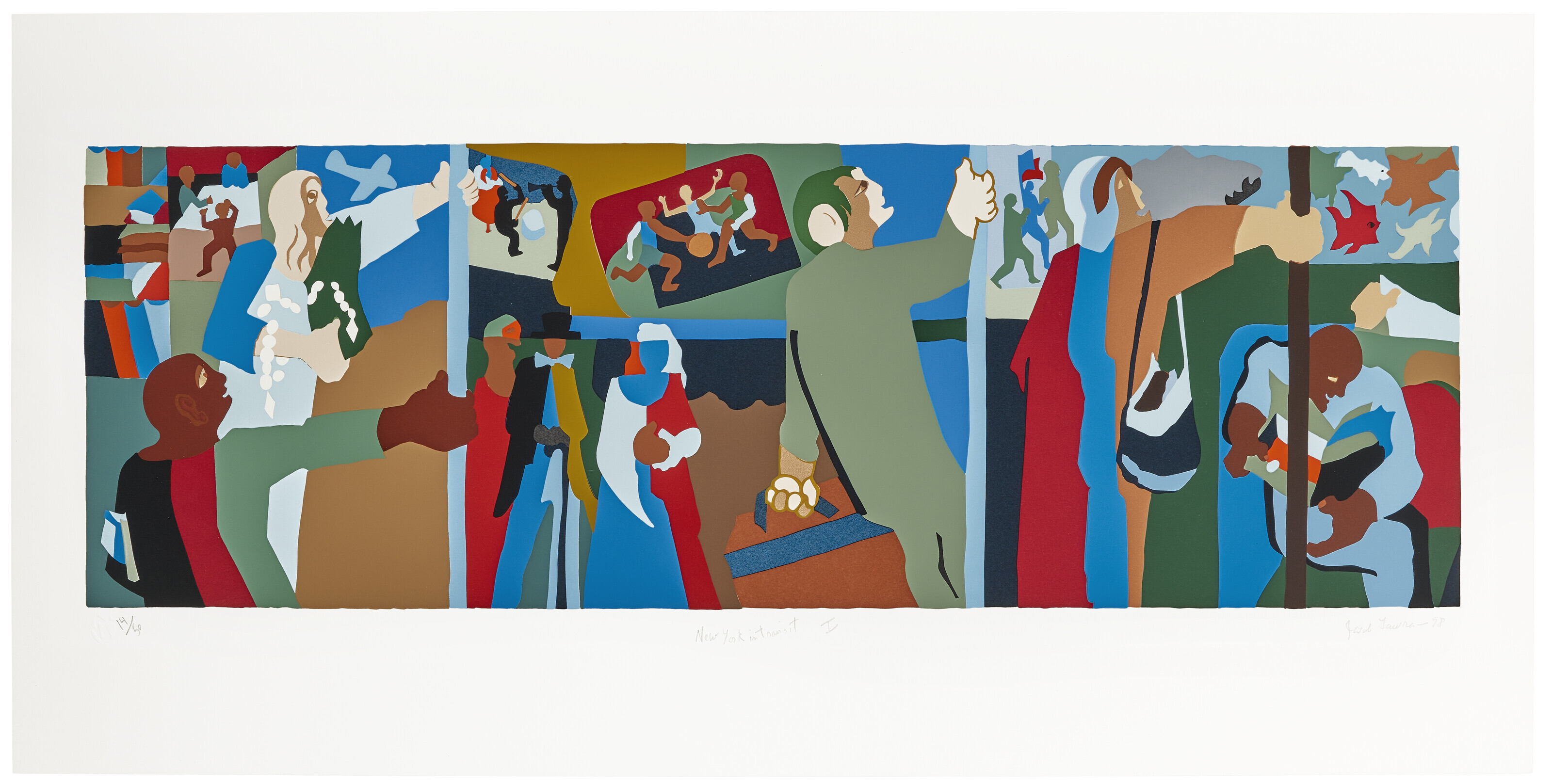 JACOB LAWRENCE (1917-2000), New York in Transit I | Christie’s