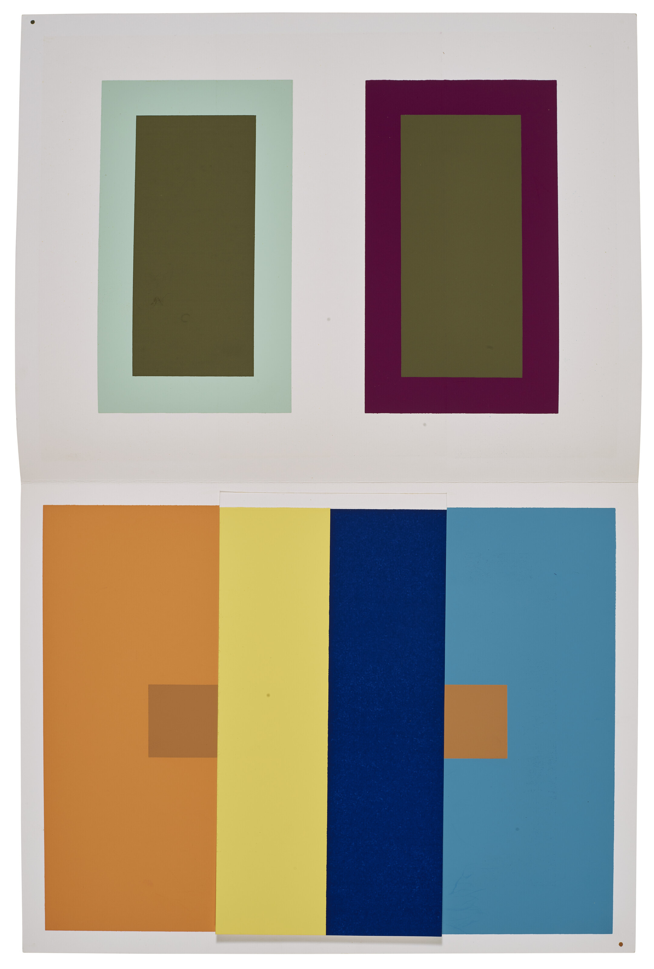 JOSEF ALBERS (1888-1976), Interaction of Color | Christie’s