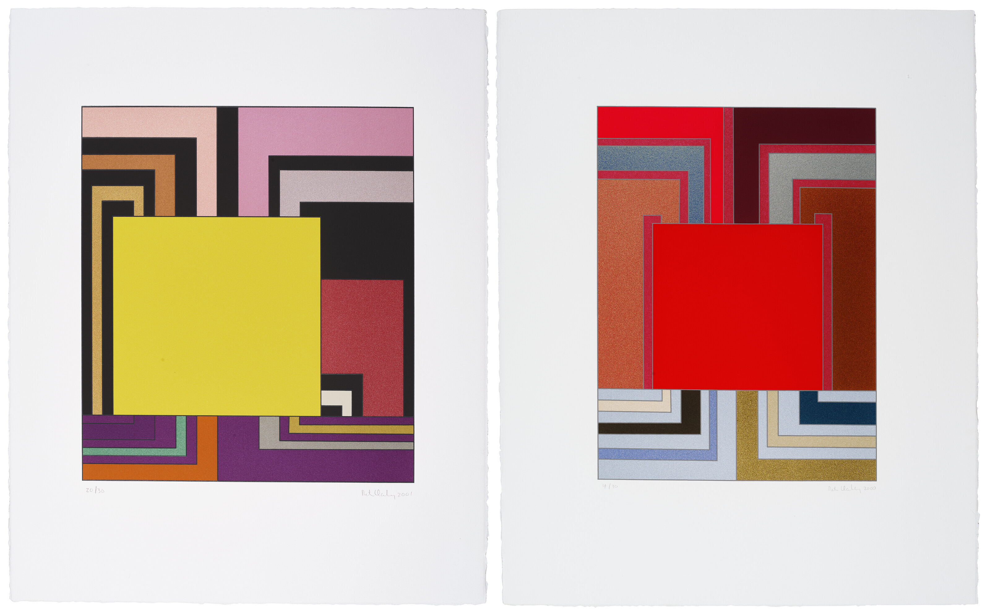 PETER HALLEY (B. 1953), Two prints by the artist | Christie’s